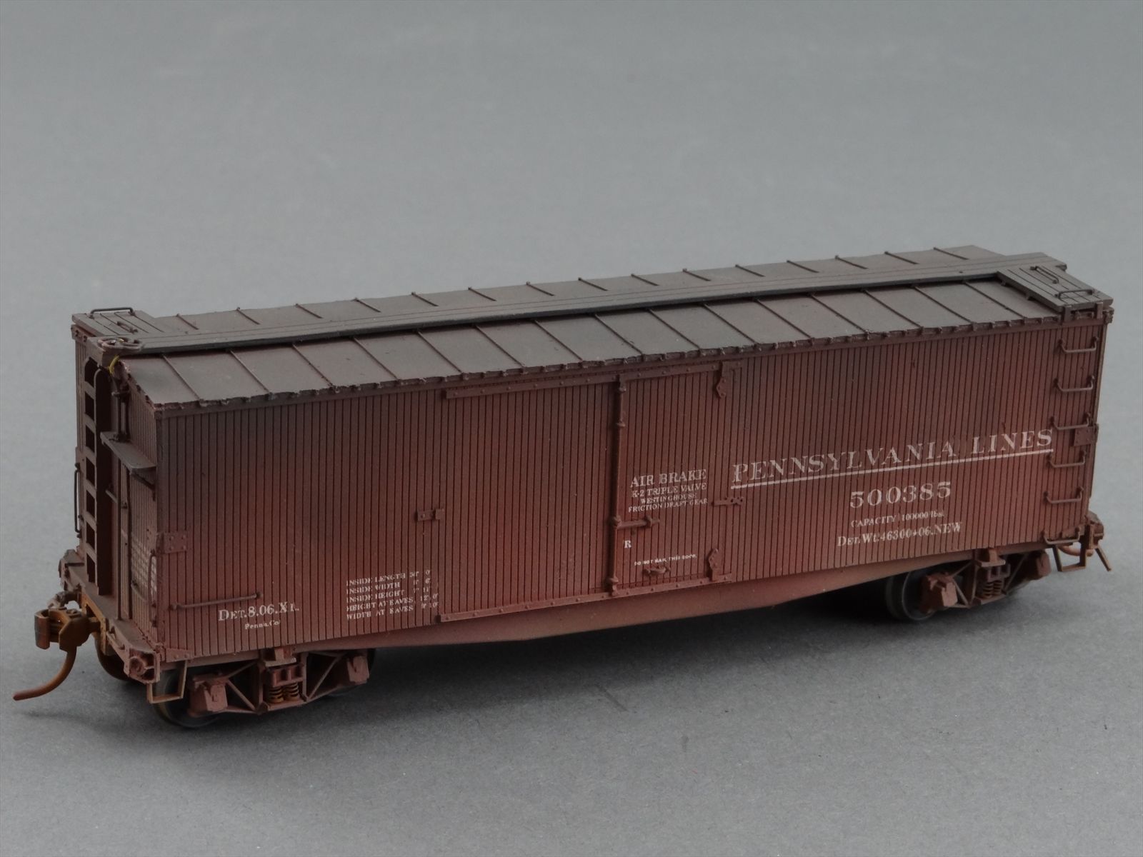 HO Westerfield 1311 Pro Built Kit - PRR Pennsylvania XL Box Car #500385 ...