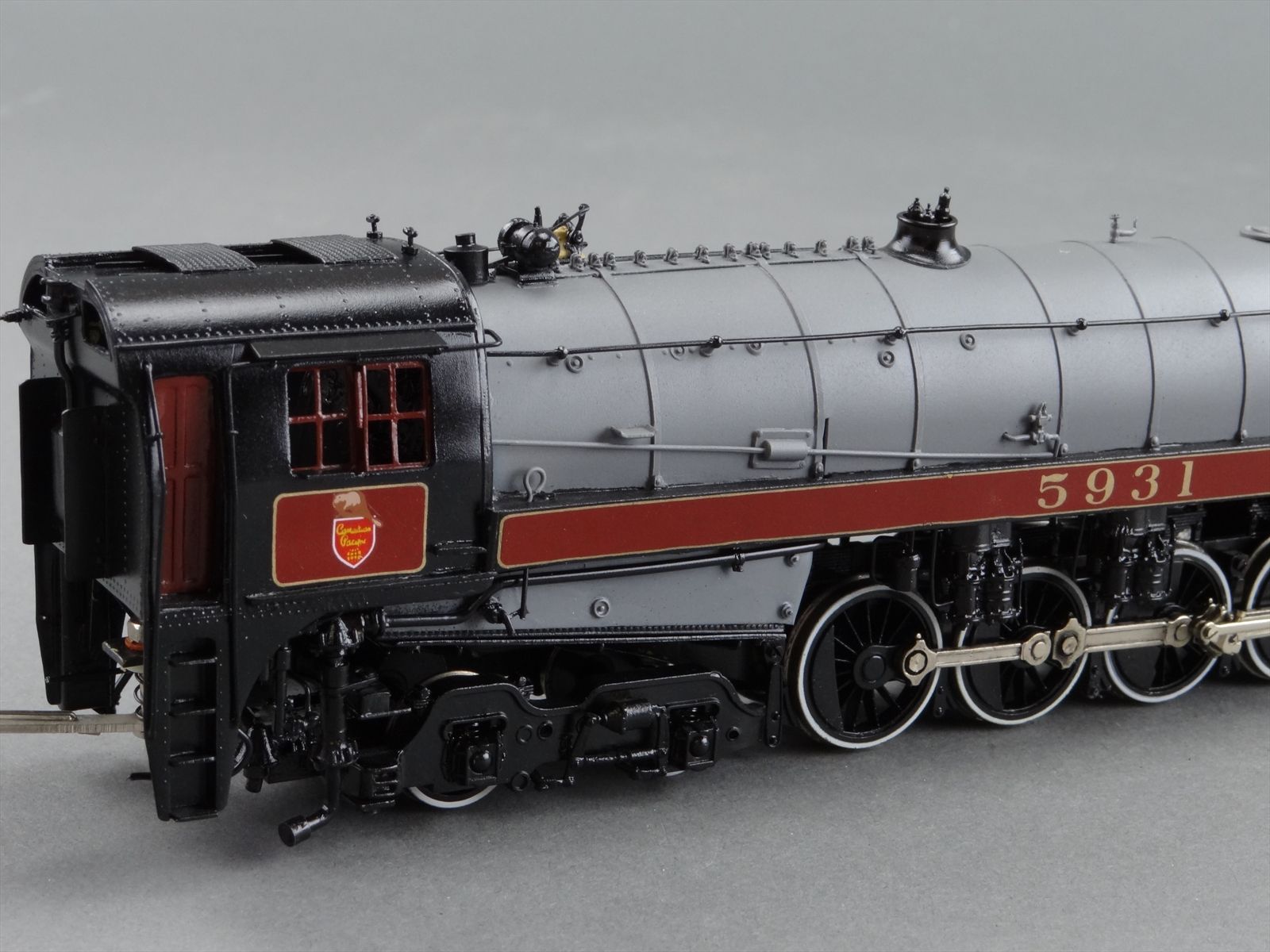 HO Brass Model Train - VH Van Hobbies CP CPR Canadian Pacific 2-10-4 T ...
