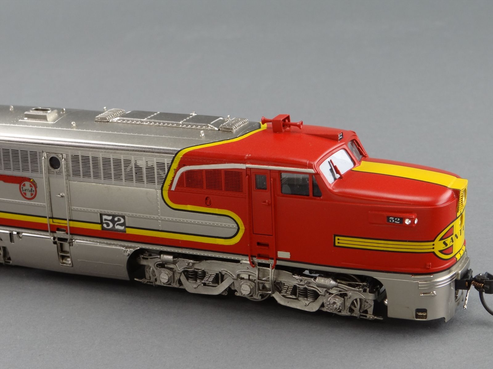HO Brass Model Train - OMI Overland ATSF Santa Fe PA-1 / PB-1 / PA-1 ...