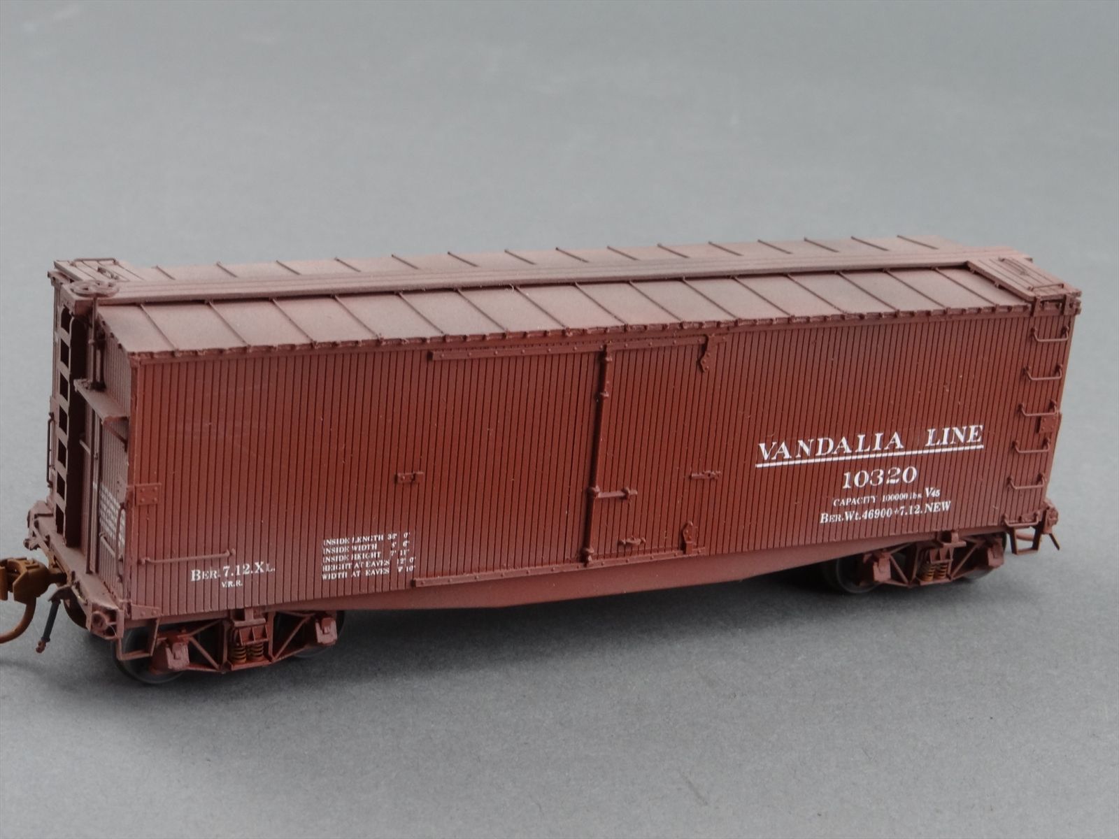 HO Westerfield 1316 Pro Built Kit - Vandalia Line XL Box Car #10320 ...
