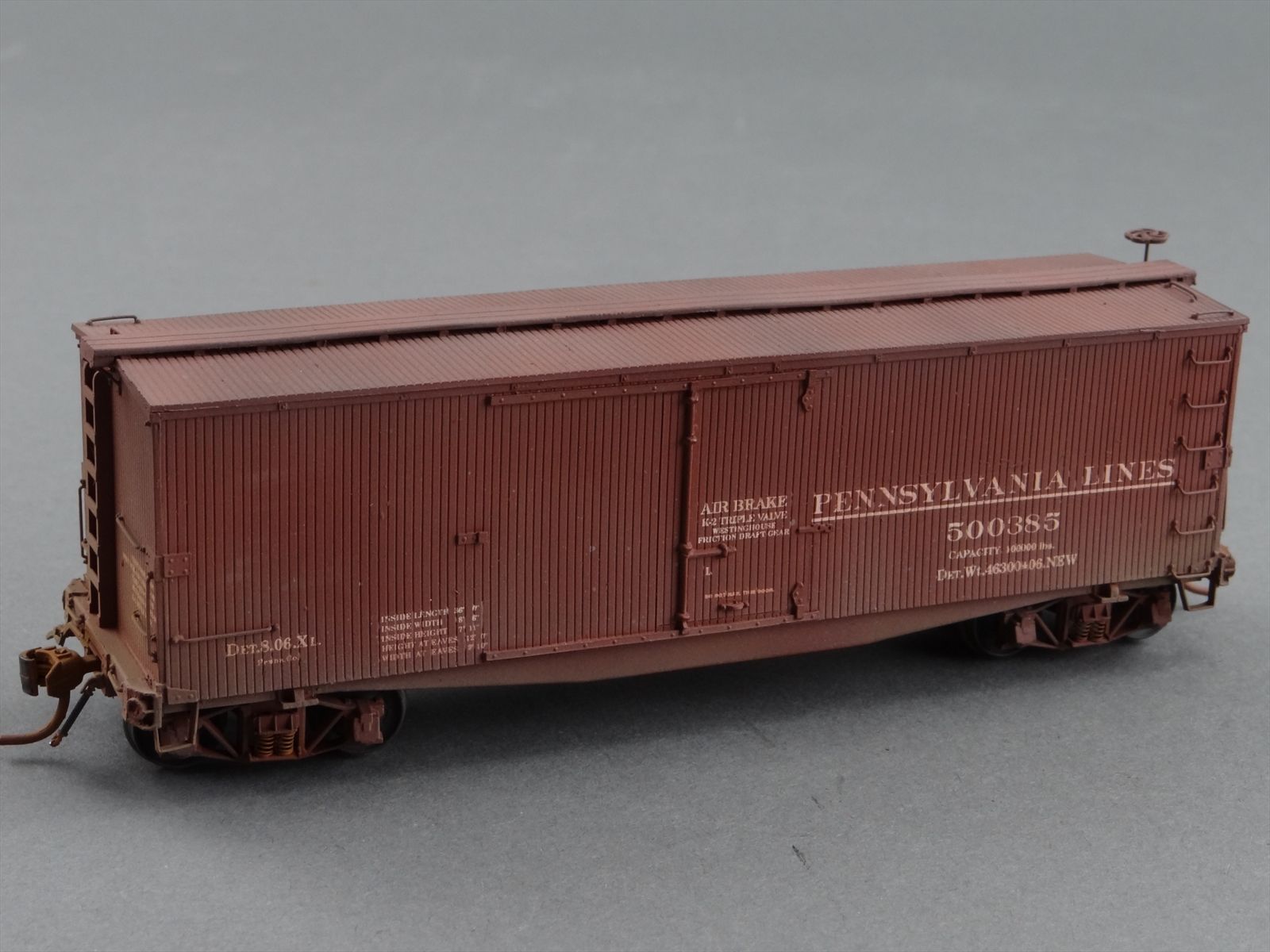 HO Westerfield 1312 Pro Built Kit - PRR Pennsylvania XL Box Car #500385 ...