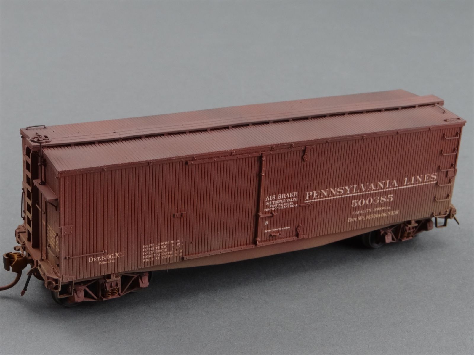 HO Westerfield 1312 Pro Built Kit - PRR Pennsylvania XL Box Car #500385 ...