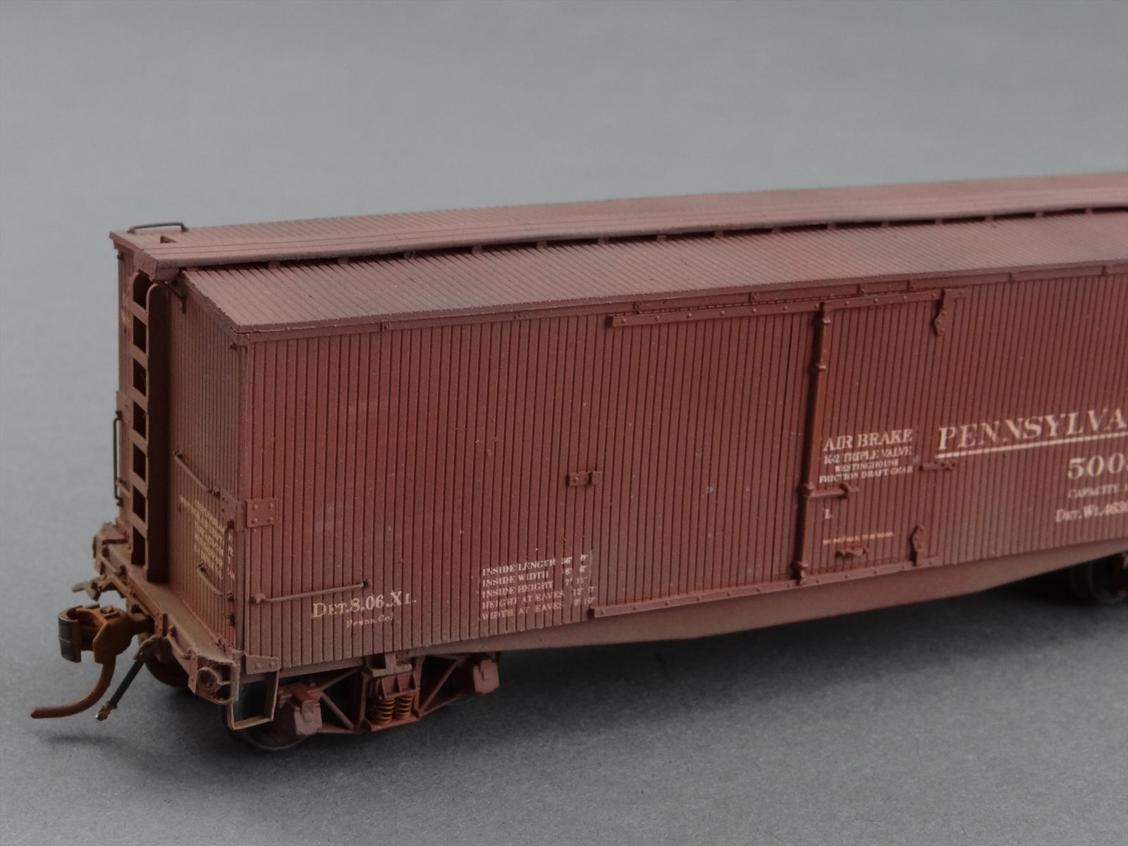 HO Westerfield 1312 Pro Built Kit - PRR Pennsylvania XL Box Car #500385 ...