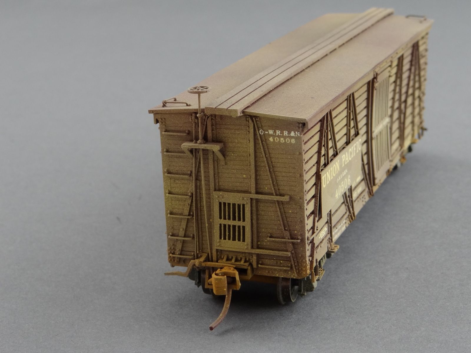 HO Westerfield 5202 Pro Built Kit - UP Union Pacific S-40-4 Stock Car #40506 - Custom