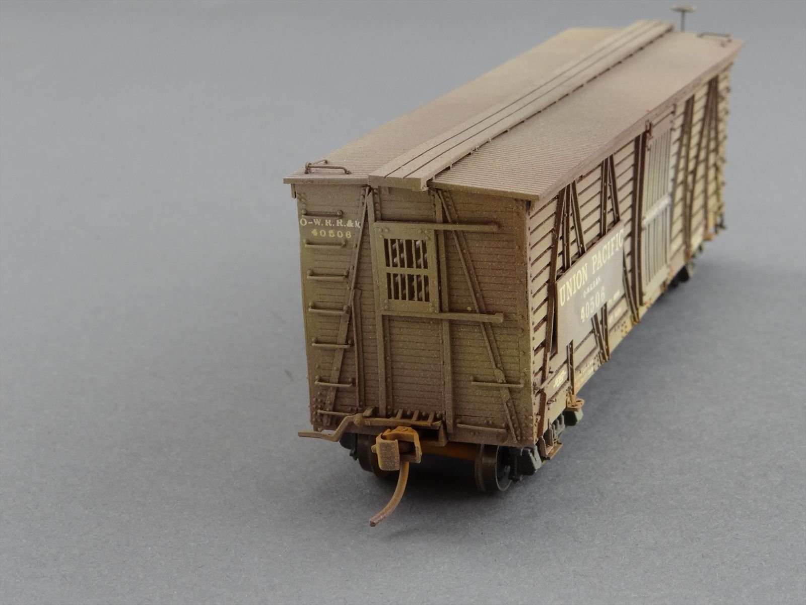 HO Westerfield 5202 Pro Built Kit - UP Union Pacific S-40-4 Stock Car #40506 - Custom