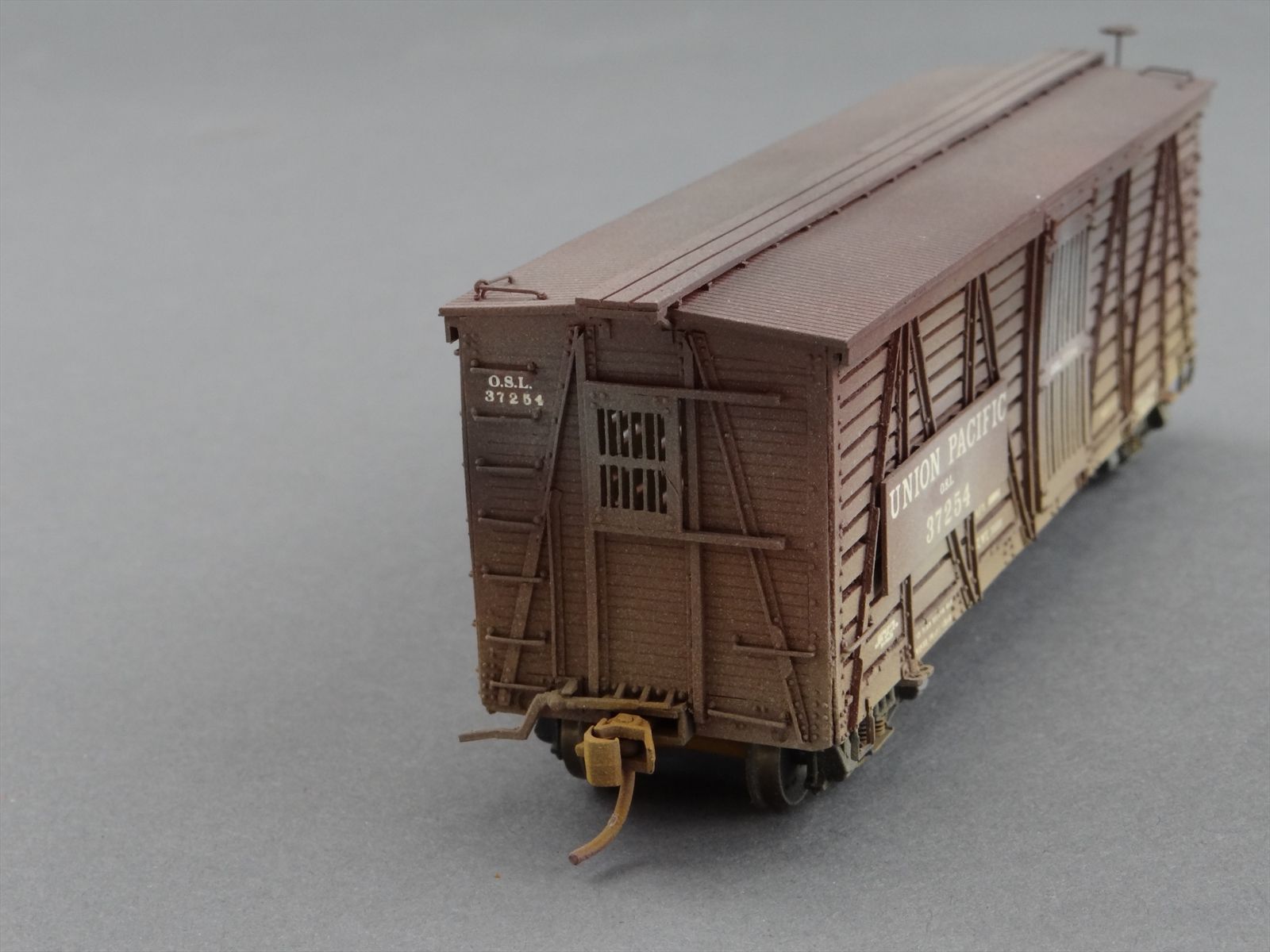 HO Westerfield 5202 Pro Built Kit - UP Union Pacific OSL S-40-4 Stock Car #37254 - Custom