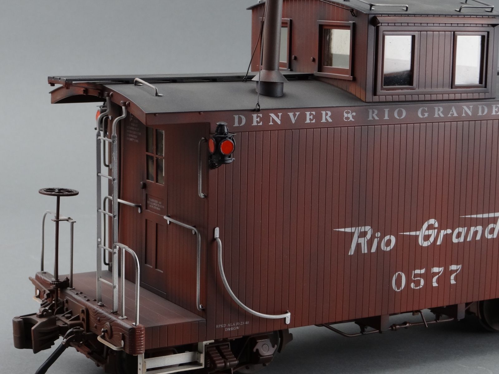 G Gauge 1/20 Scale Brass - Accucraft Trains AC83-124 D&RGW Rio Grande ...