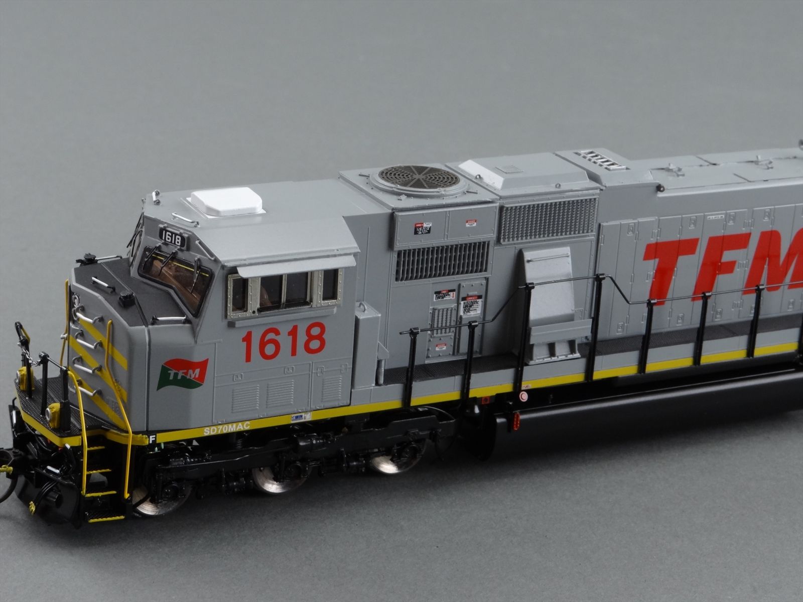 HO Brass Model Train - OMI #6625.1 Overland TFM SD70MAC #1618 - 2001 Run