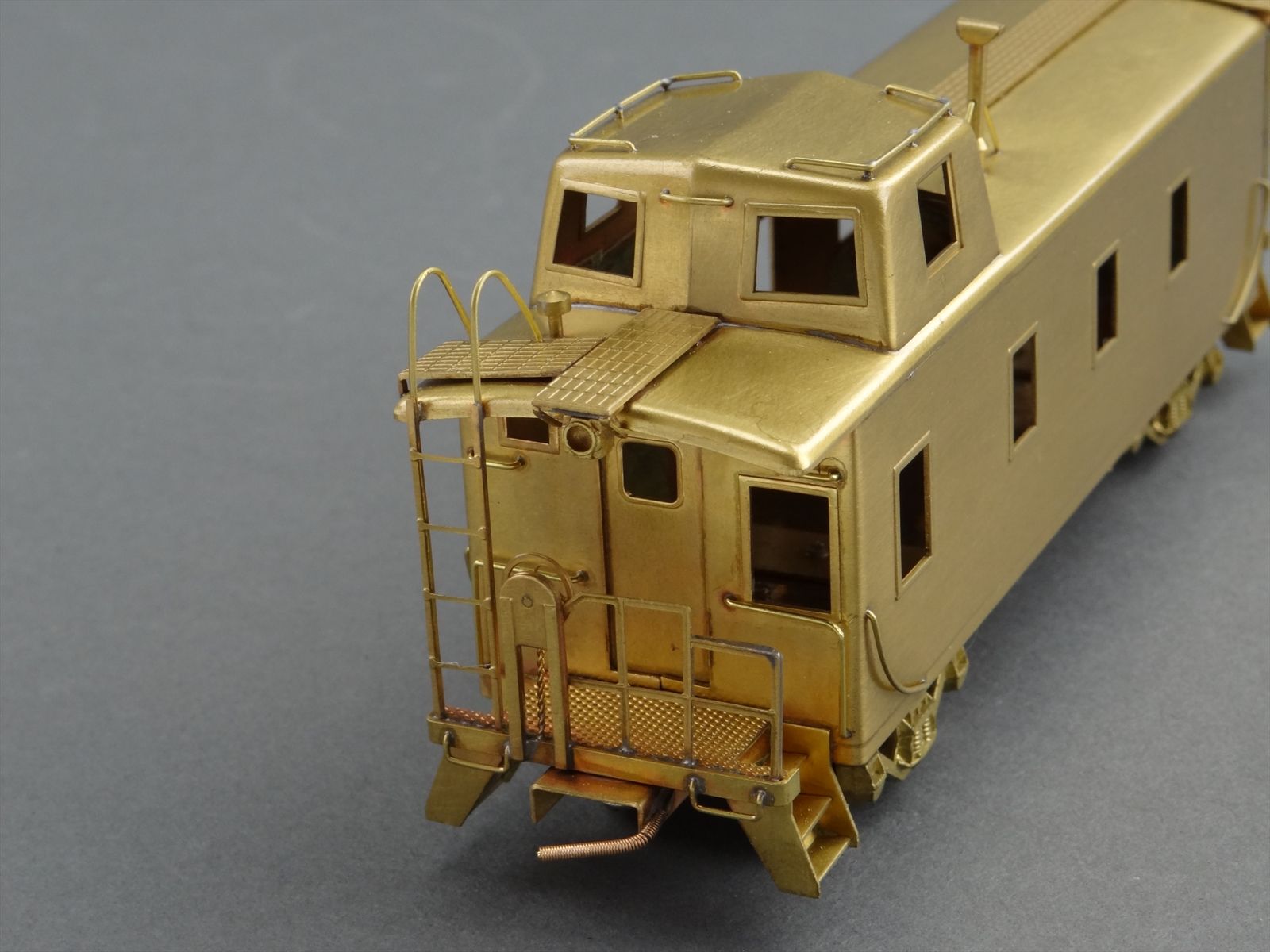 HO Brass Model Train - NPP Nickel Plate CB&Q Burlington Steel Caboose ...