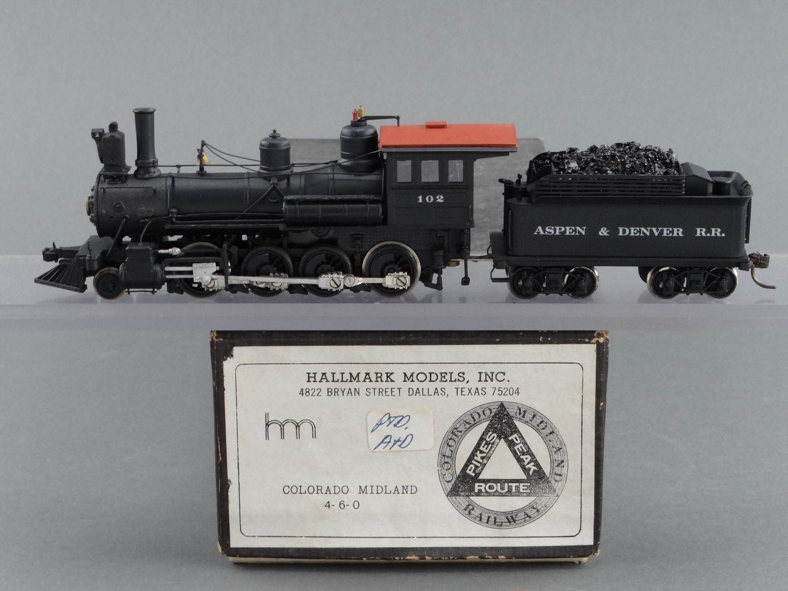 HO Brass Model Train - Hallmark Models Colorado Midland 2-8-0 Custom as ...