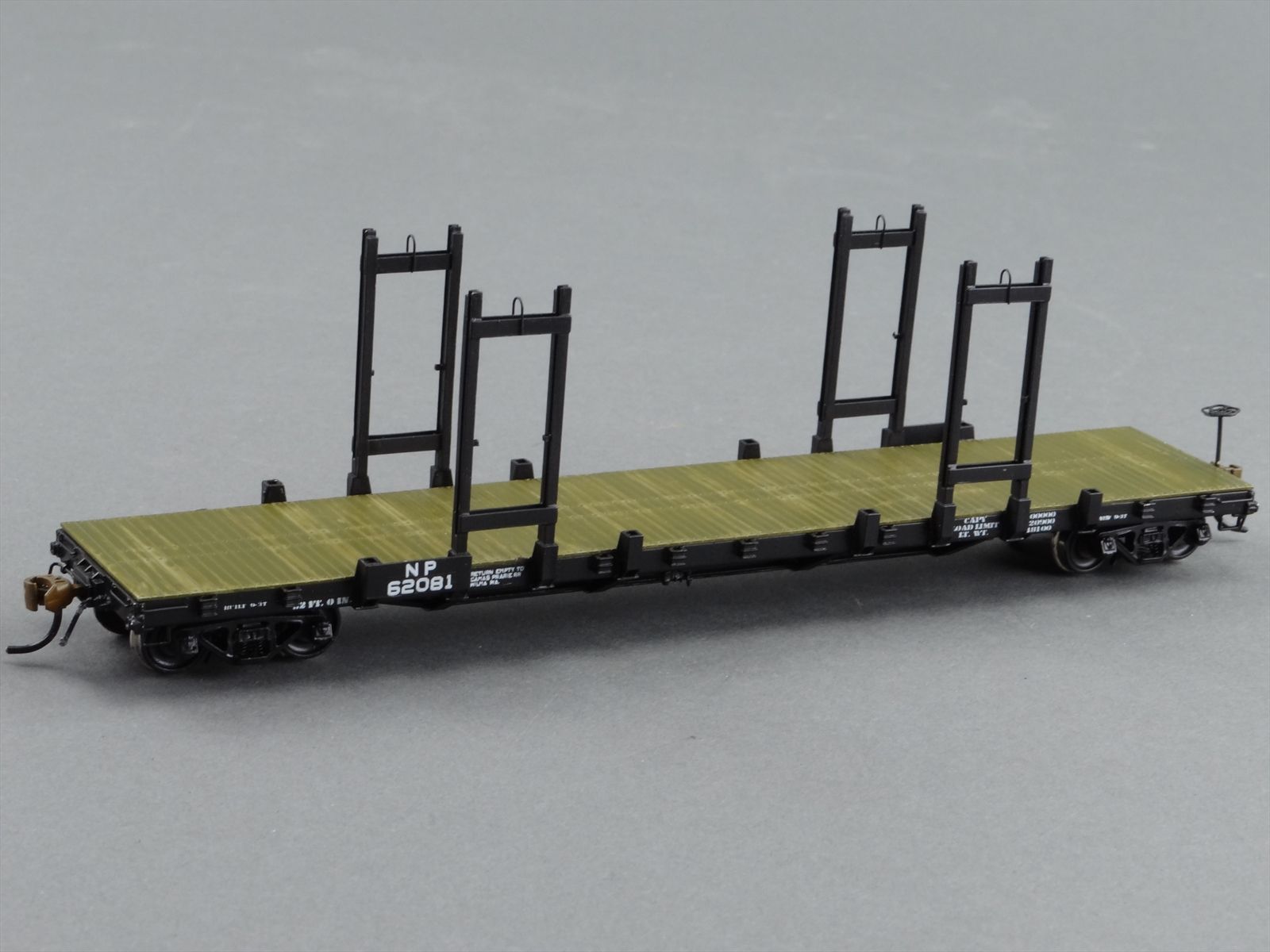 HO Brass Model Train - W&R Enterprises NP Northern Pacific 52' Log ...