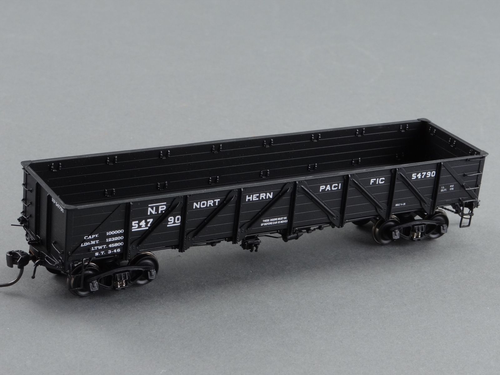 HO Brass Model Train - W&R NP Northern Pacific Composite GS Gondola ...