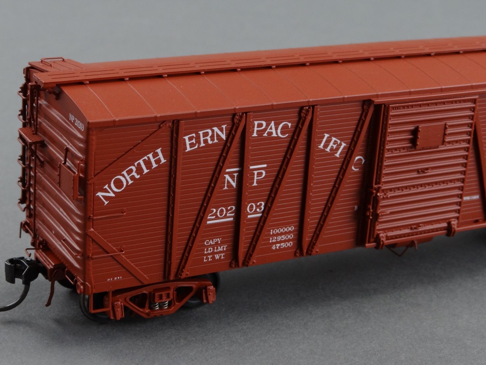 HO Brass Model Train - W&R NP Northern Pacific 41' Outside Braced ...