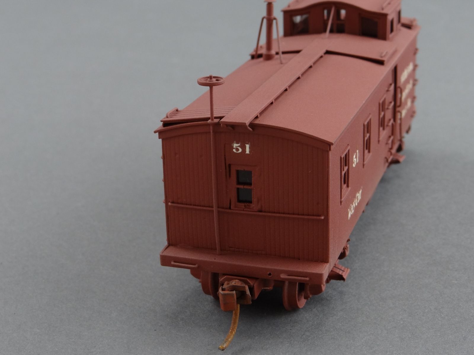 HO Brass Model Train - TID Trains Inc ATSF Santa Fe Way Car Caboose #51 ...