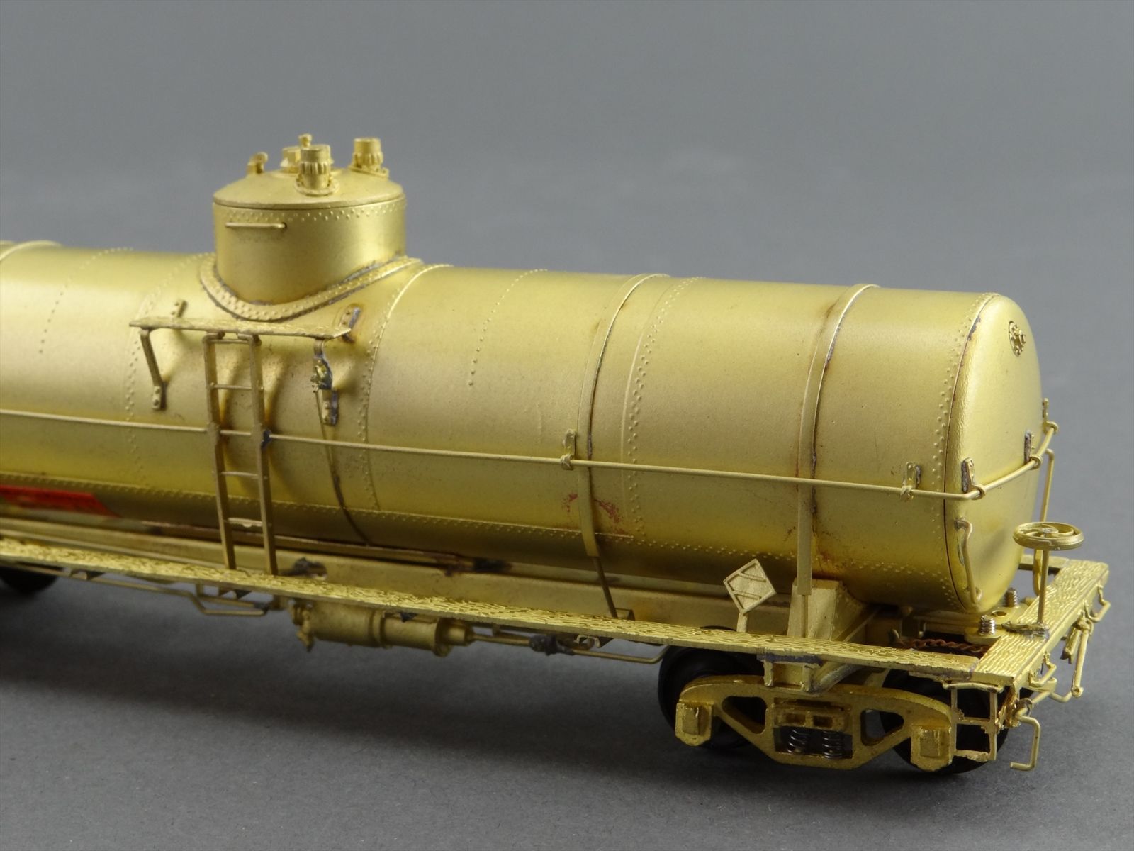 HO Brass Model - Pecos River 2406 ATSF Santa Fe Tank Car Tk-K Tank Car