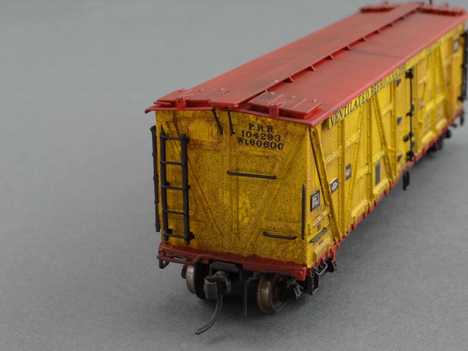 HO Brass Model Train - PSC 15700-1 PRR Pennsylvania R7 Composite Reefer ...