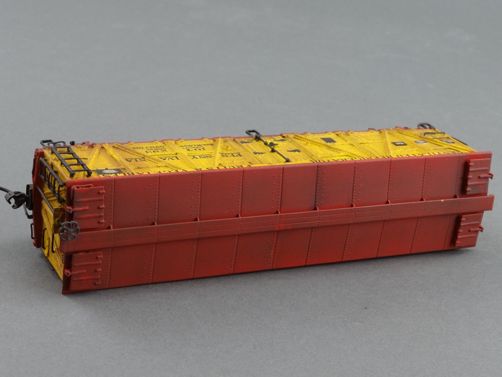 HO Brass Model Train - PSC 15700-1 PRR Pennsylvania R7 Composite Reefer ...