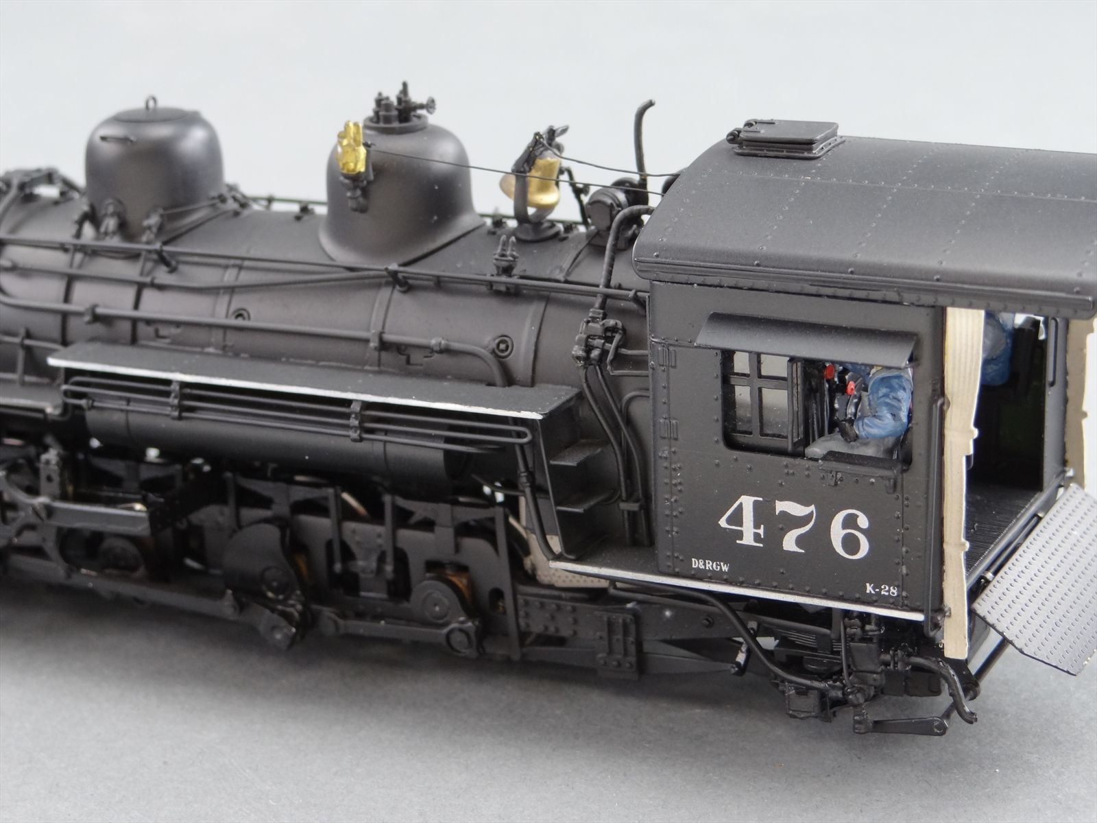 Sn3 Scale Brass Model Train - PBL Milestone - D&RGW K-28 2-8-2 #476 ...