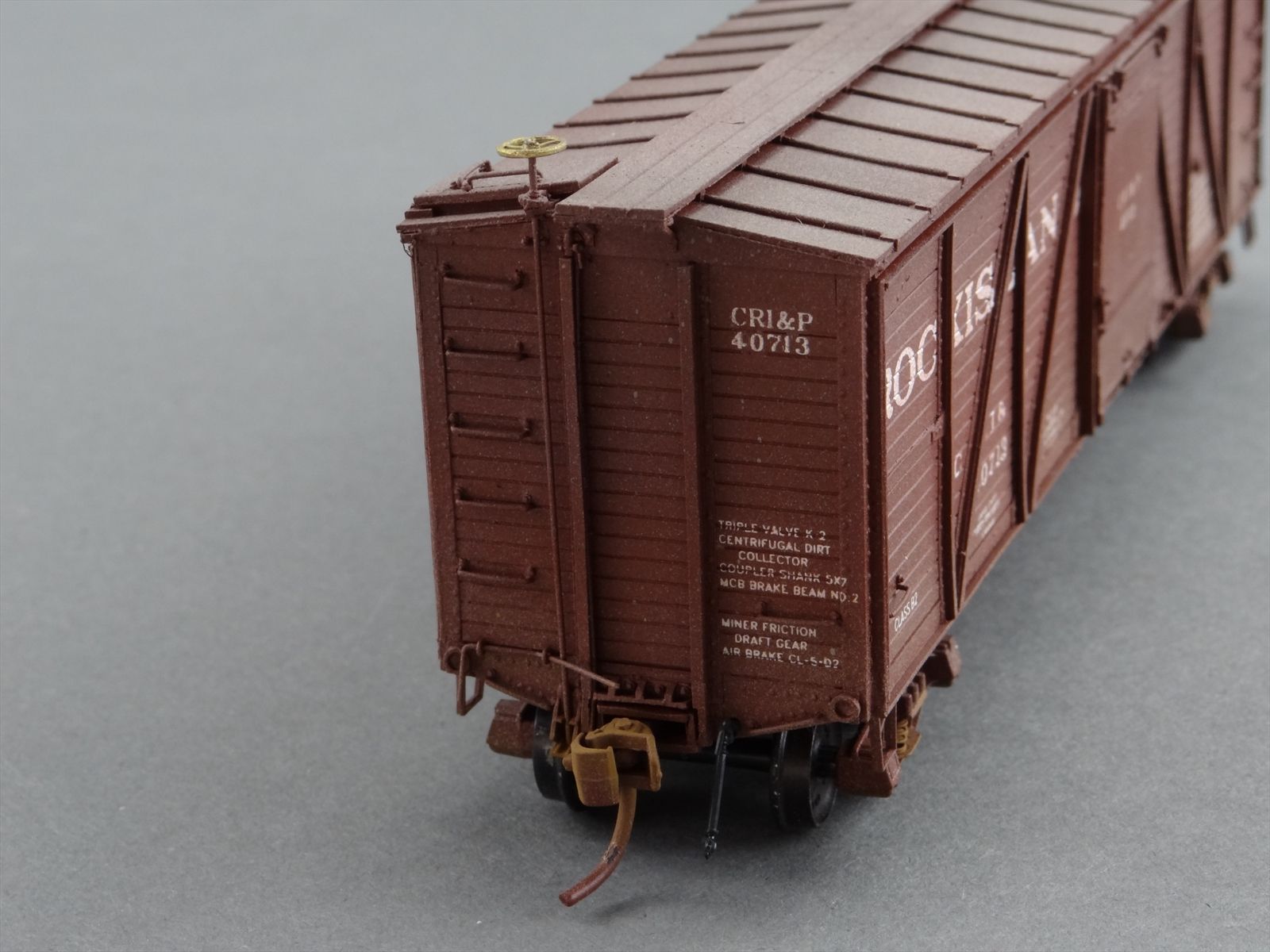 HO Westerfield 6401 Pro Built Kit - RI Rocks Island 40' Outside Braced ...