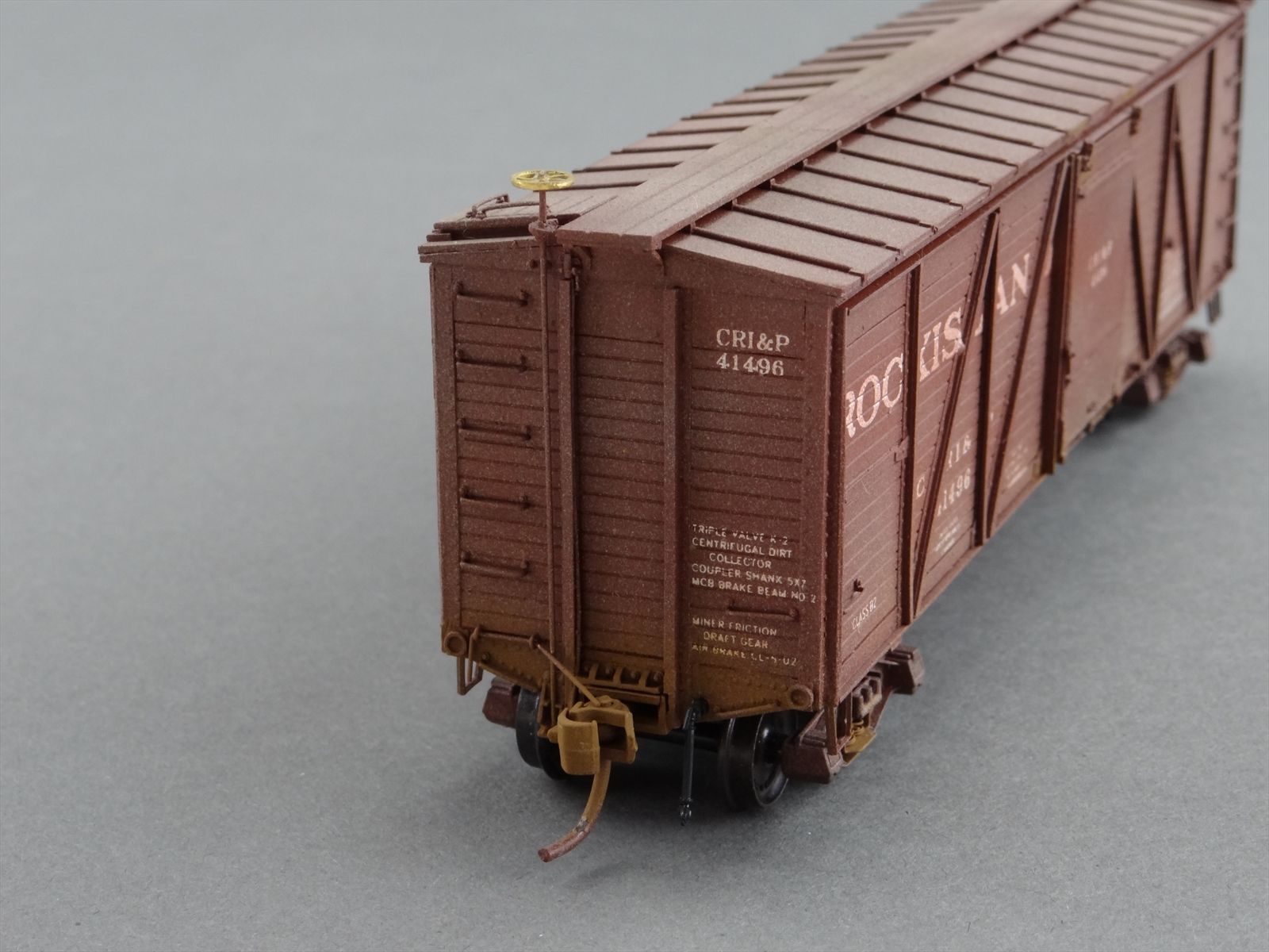 HO Westerfield 6401 Pro Built Kit - RI Rocks Island 40' Outside Braced ...