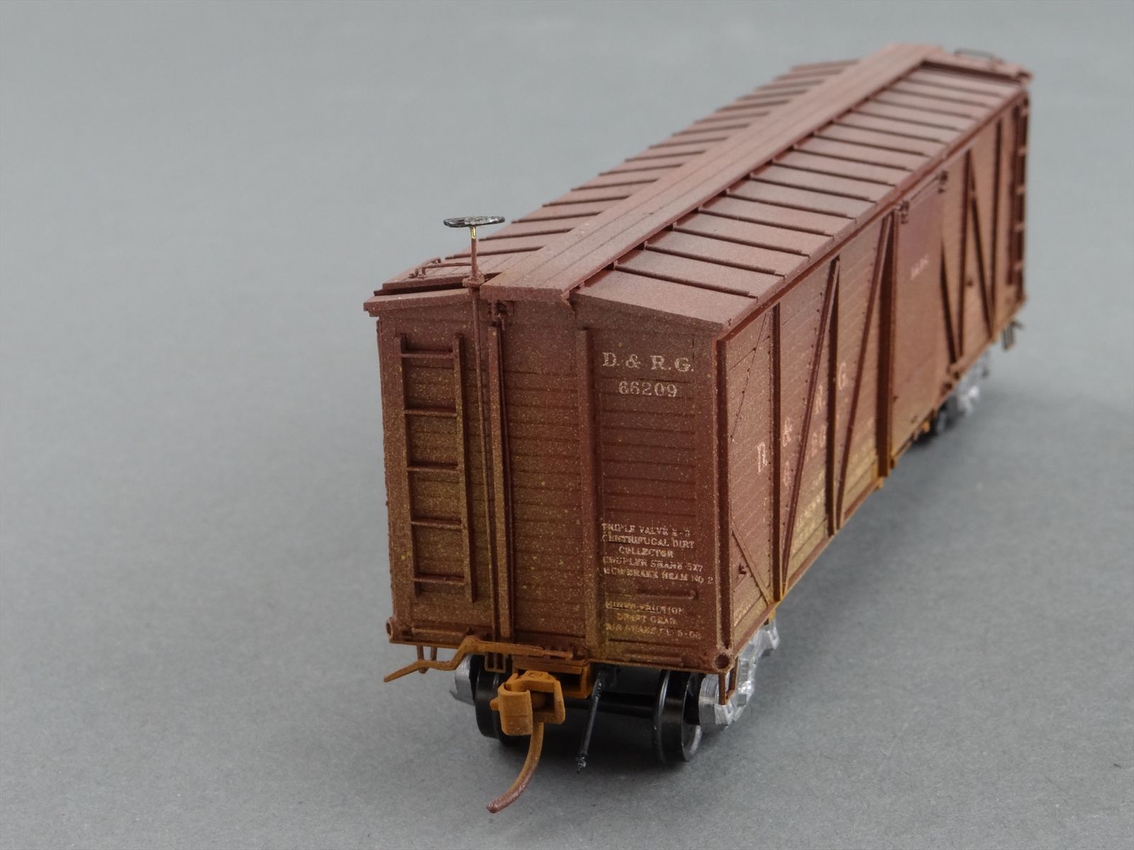 HO Westerfield 6403 Pro Built Kit - D&RGW Rio Grande 40' Outside Braced ...