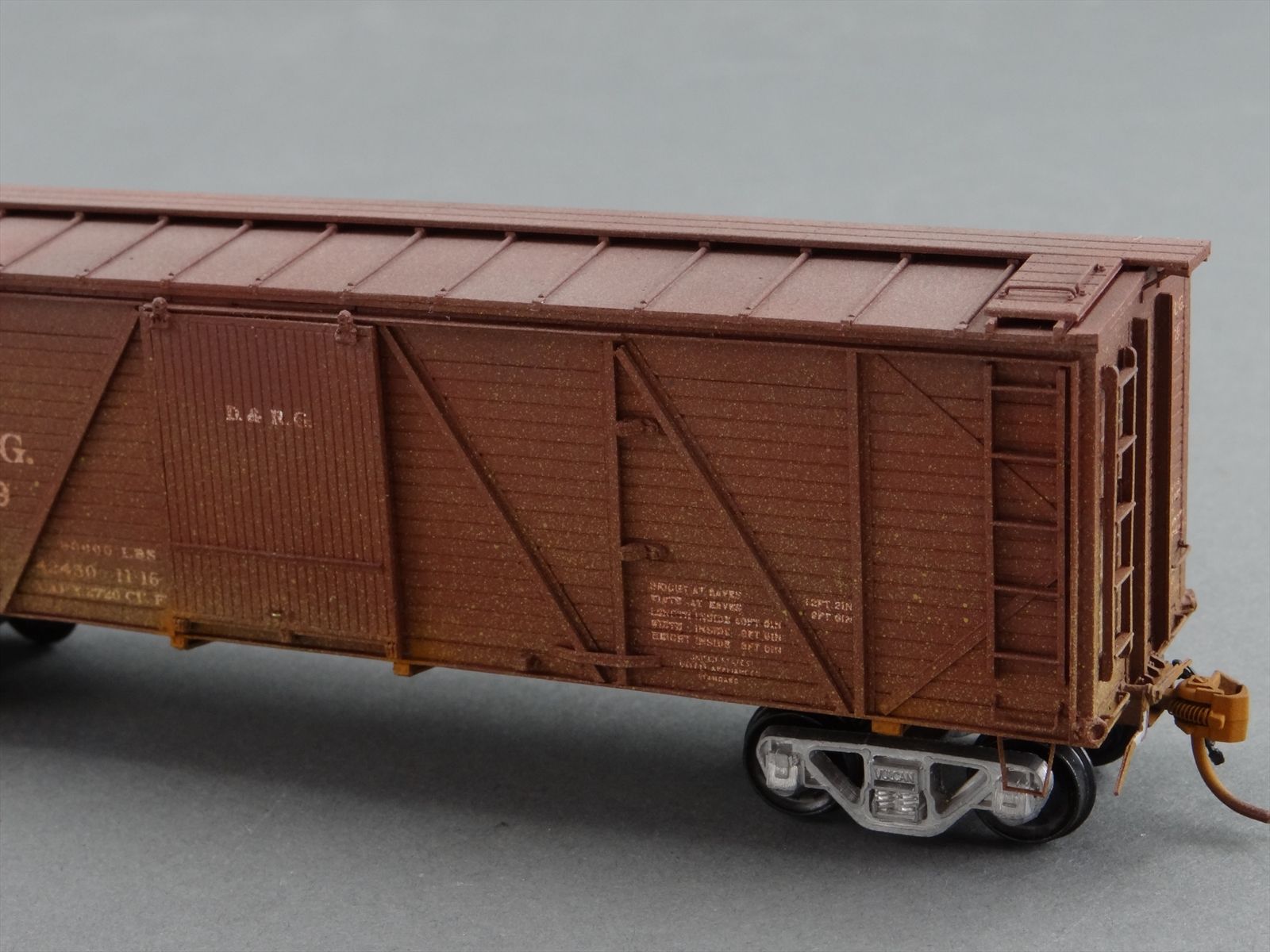 HO Westerfield 6403 Pro Built Kit - D&RGW Rio Grande 40' Outside Braced ...