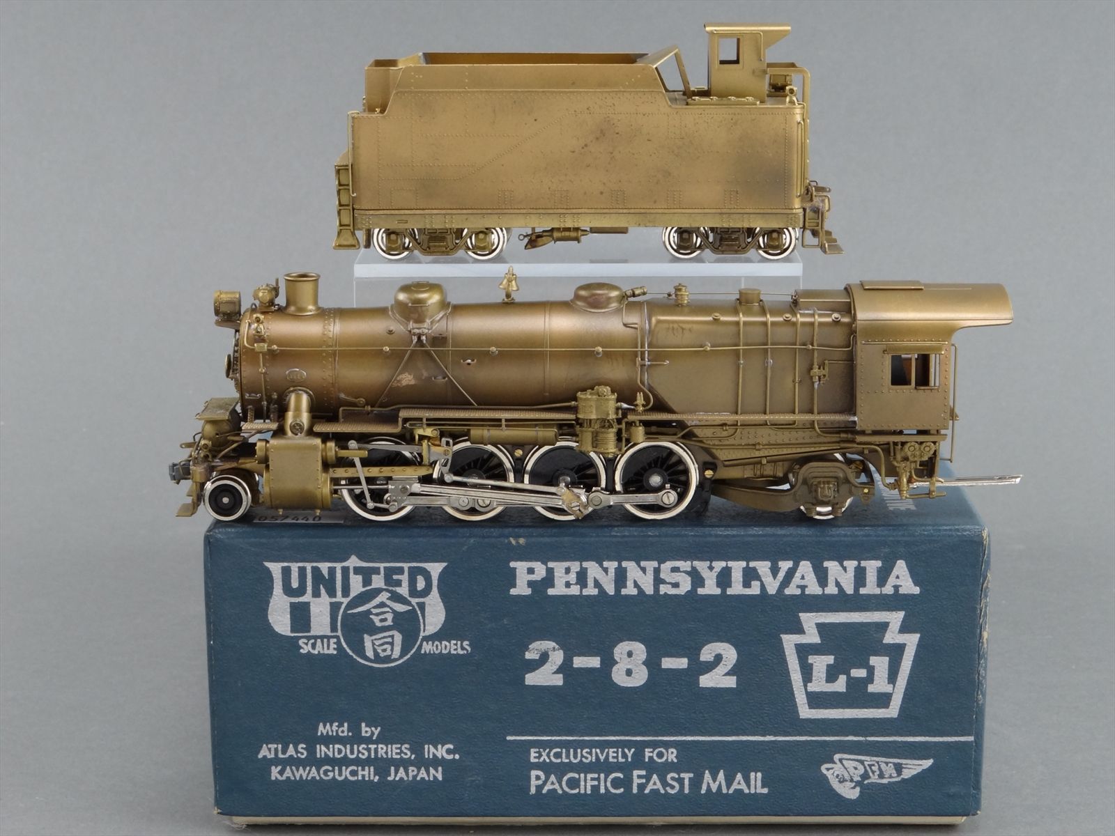 HO Brass Model Train - PFM Pacific Fast Mail United PRR Pennsylvania ...