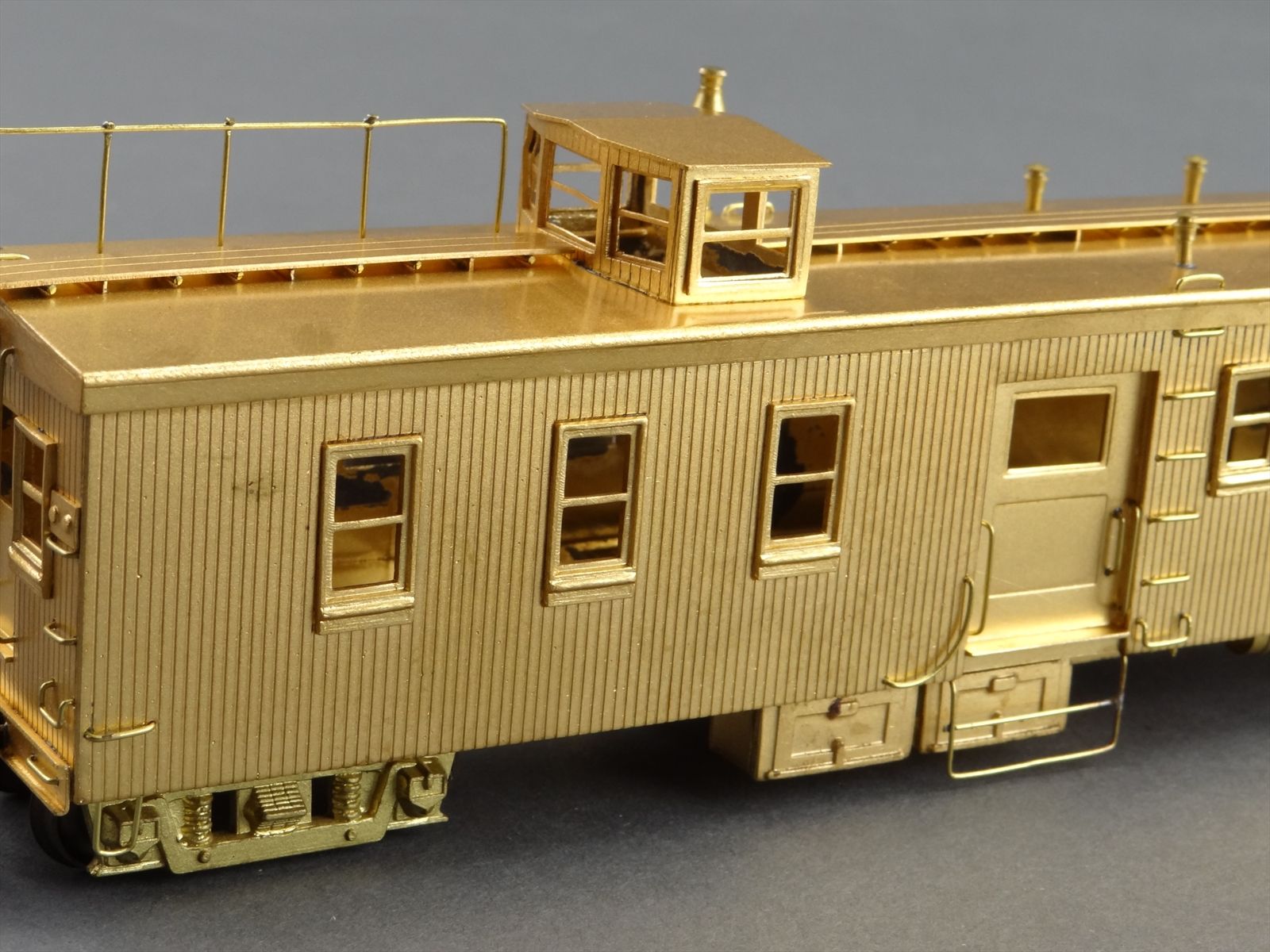 HO Brass Model Train - Hallmark Models ATSF Santa Fe Dynamometer Car #29