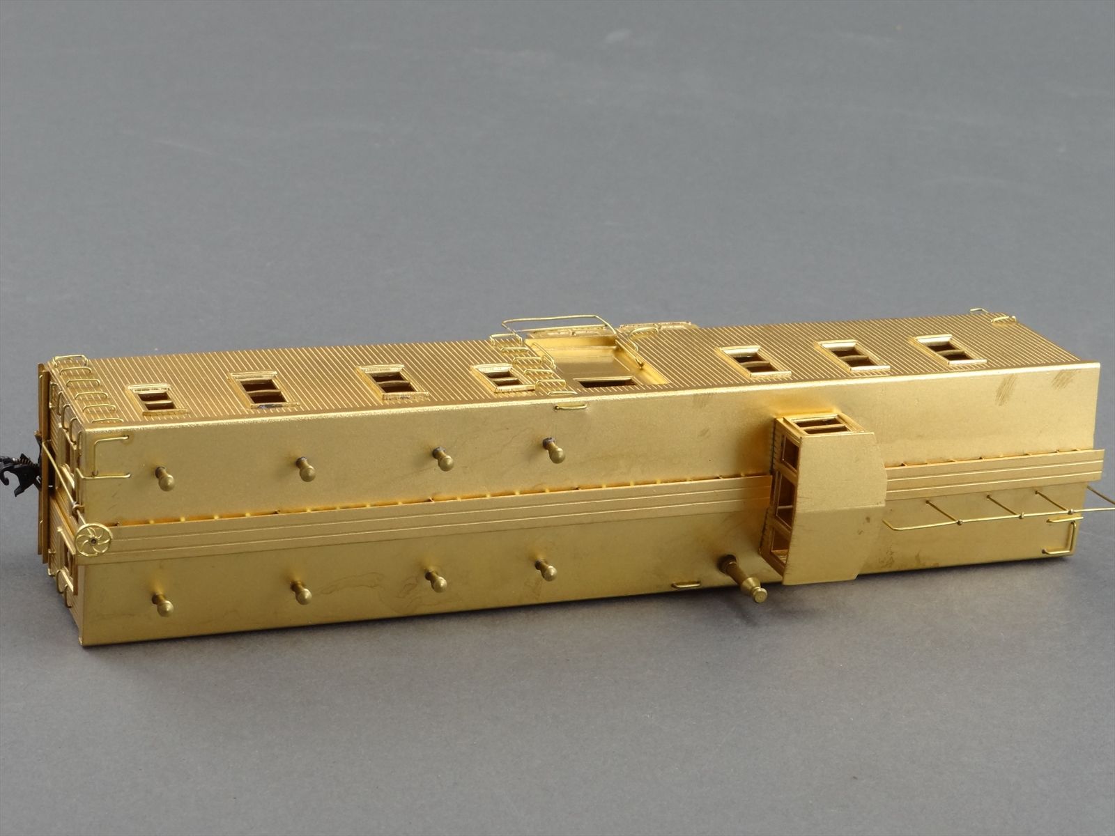 HO Brass Model Train - Hallmark Models ATSF Santa Fe Dynamometer Car #29
