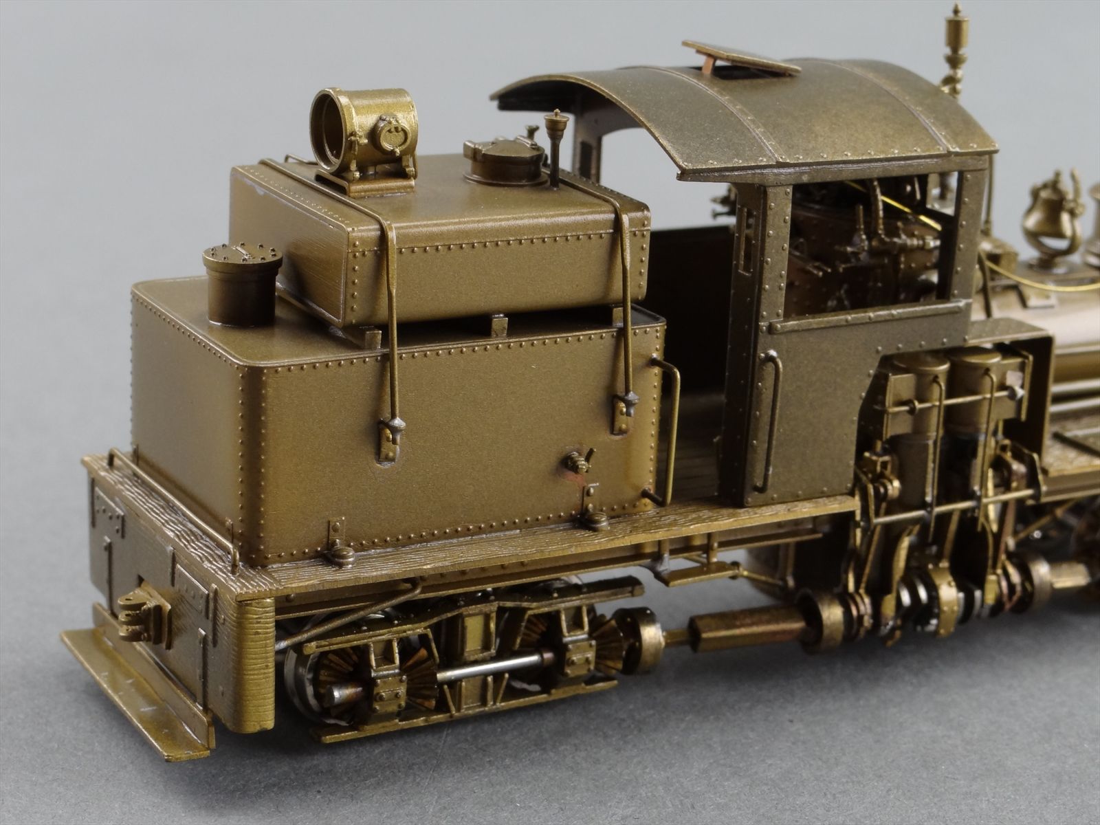HOn3 Brass Model Train - PFM United Mich Cal Lumber 2-Truck Shay #2 ...