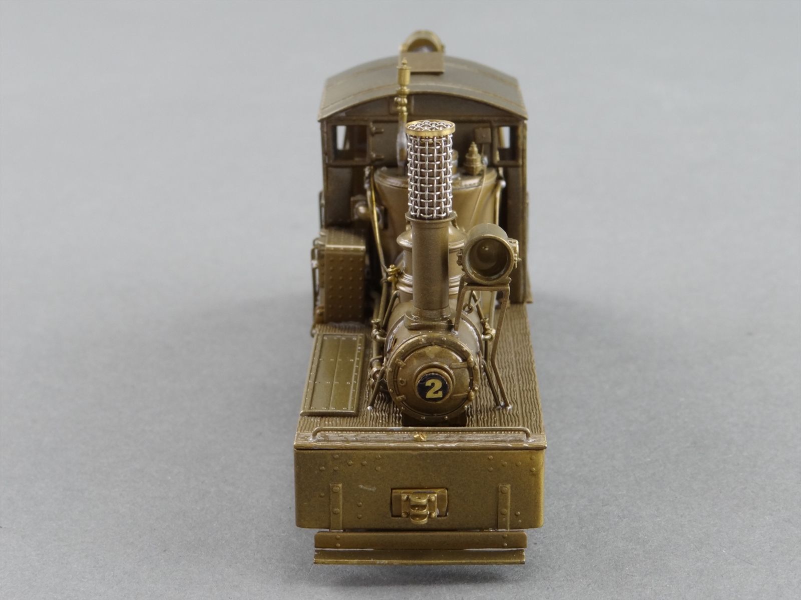 HOn3 Brass Model Train - PFM United Mich Cal Lumber 2-Truck Shay #2 ...