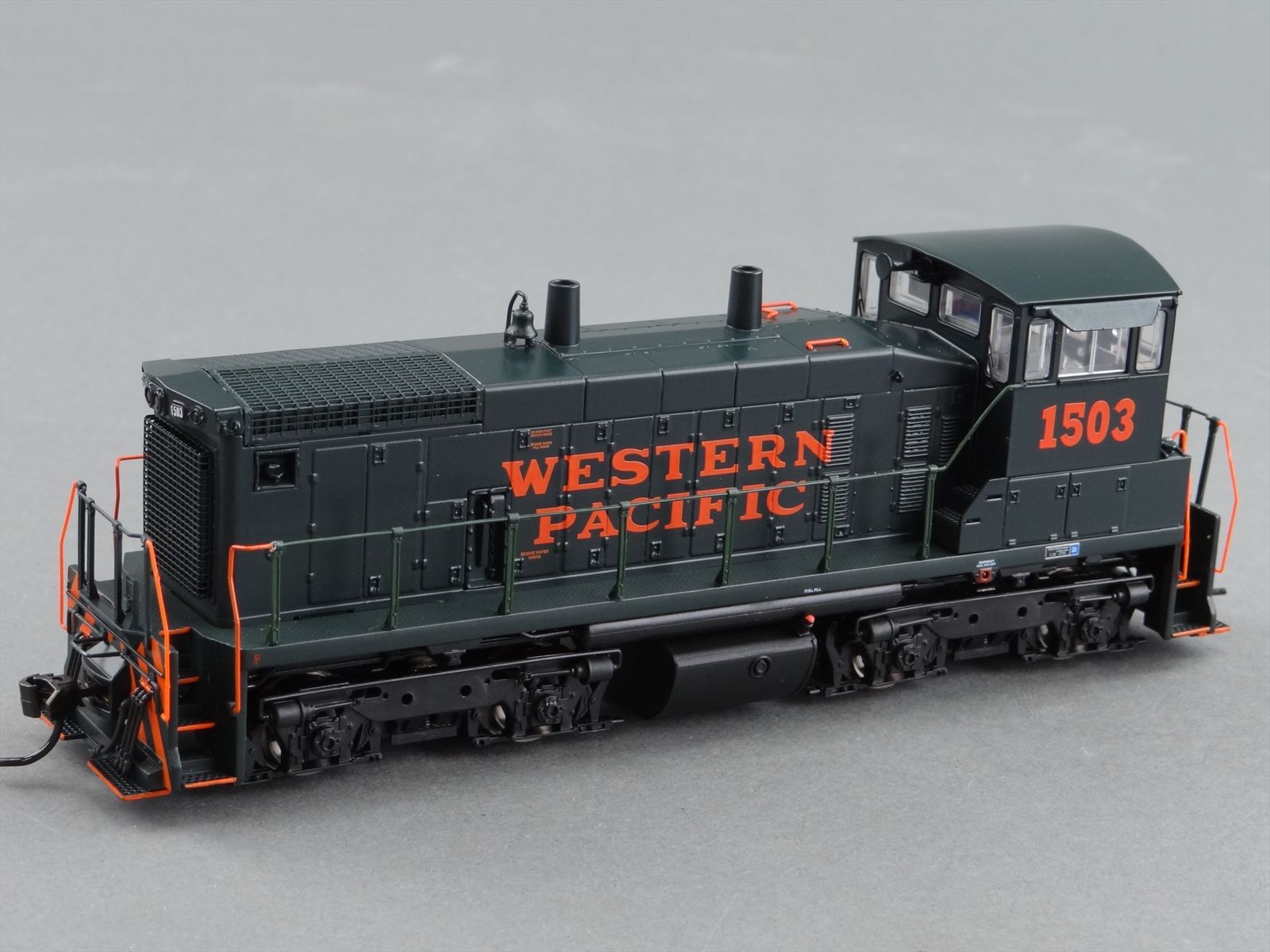 HO BLI 3329 / P829 Broadway Limited WP Western Pacific EMD SW1500 Diesel Engine #1503