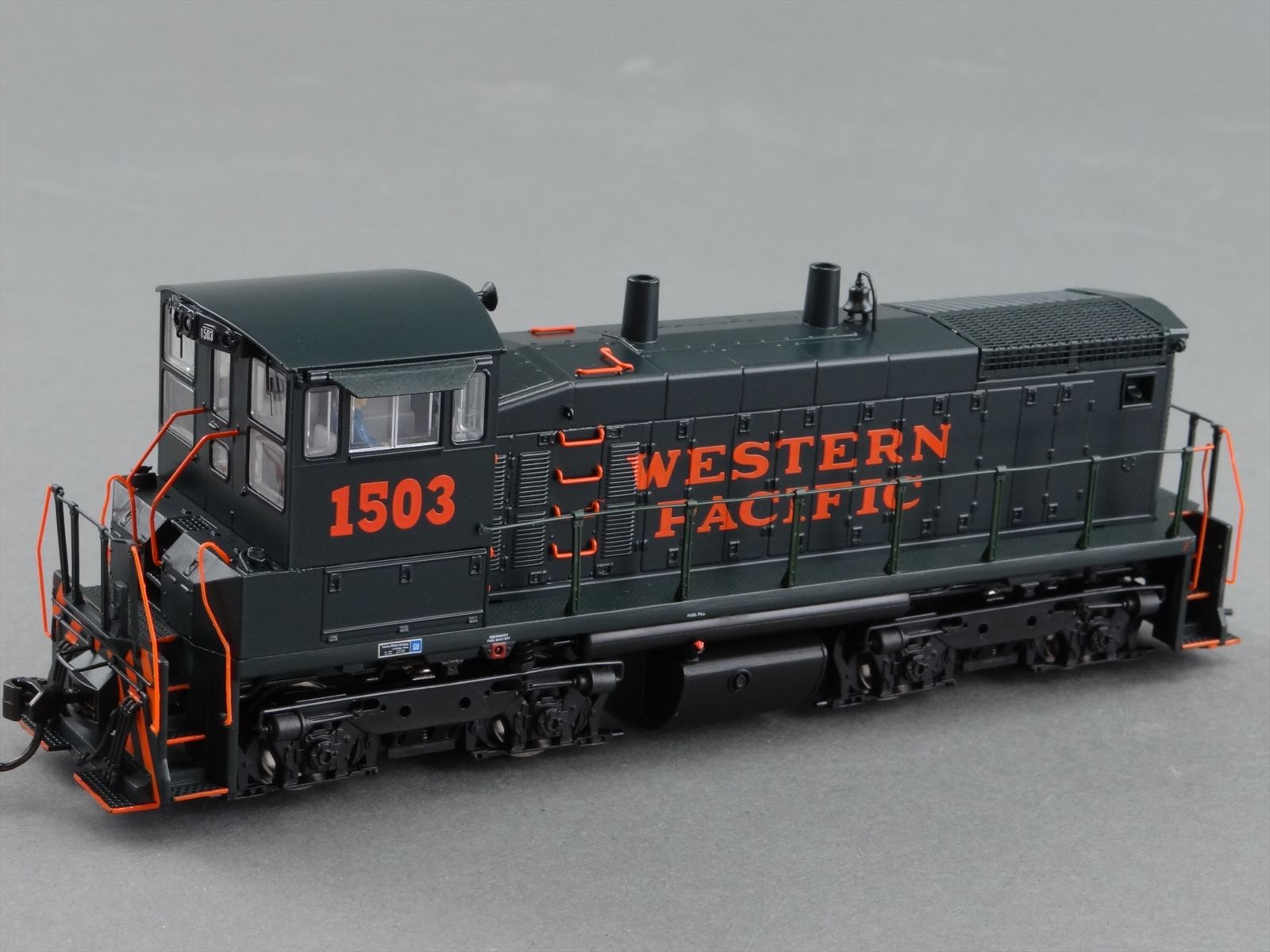HO BLI 3329 / P829 Broadway Limited WP Western Pacific EMD SW1500 Diesel Engine #1503