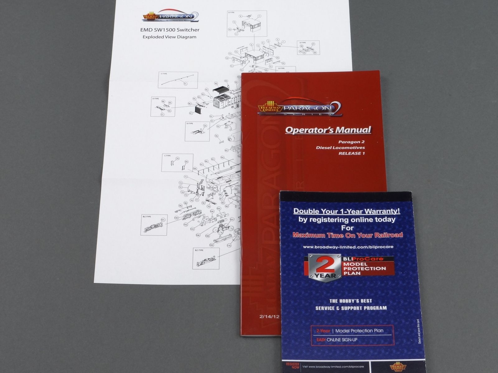 HO BLI 3331 / P831 Broadway Limited RDG Reading Lines EMD SW1500 Diesel ...