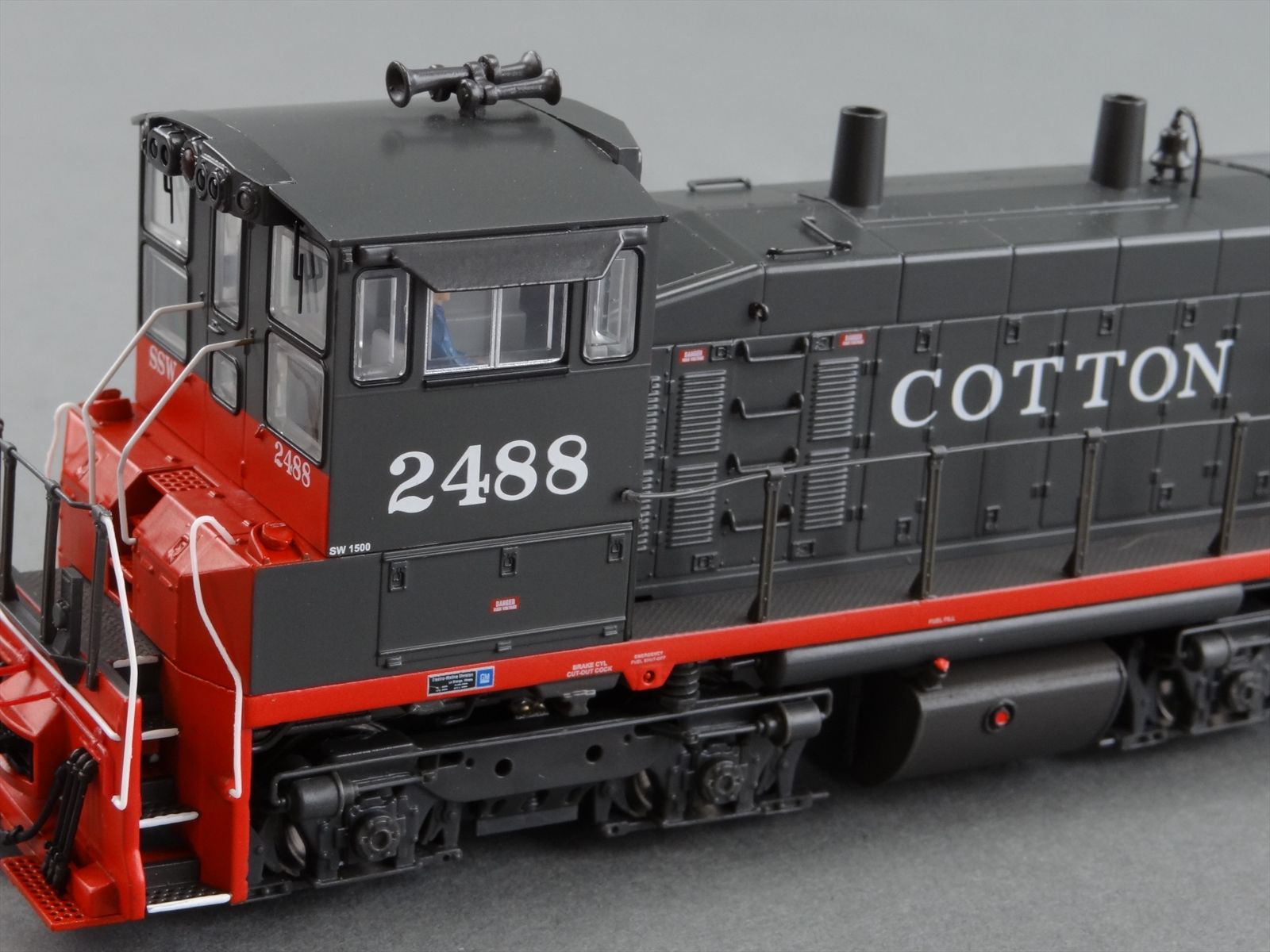 HO BLI 3334 / P834 Broadway Limited SSW Cotton Belt EMD SW1500 Diesel ...