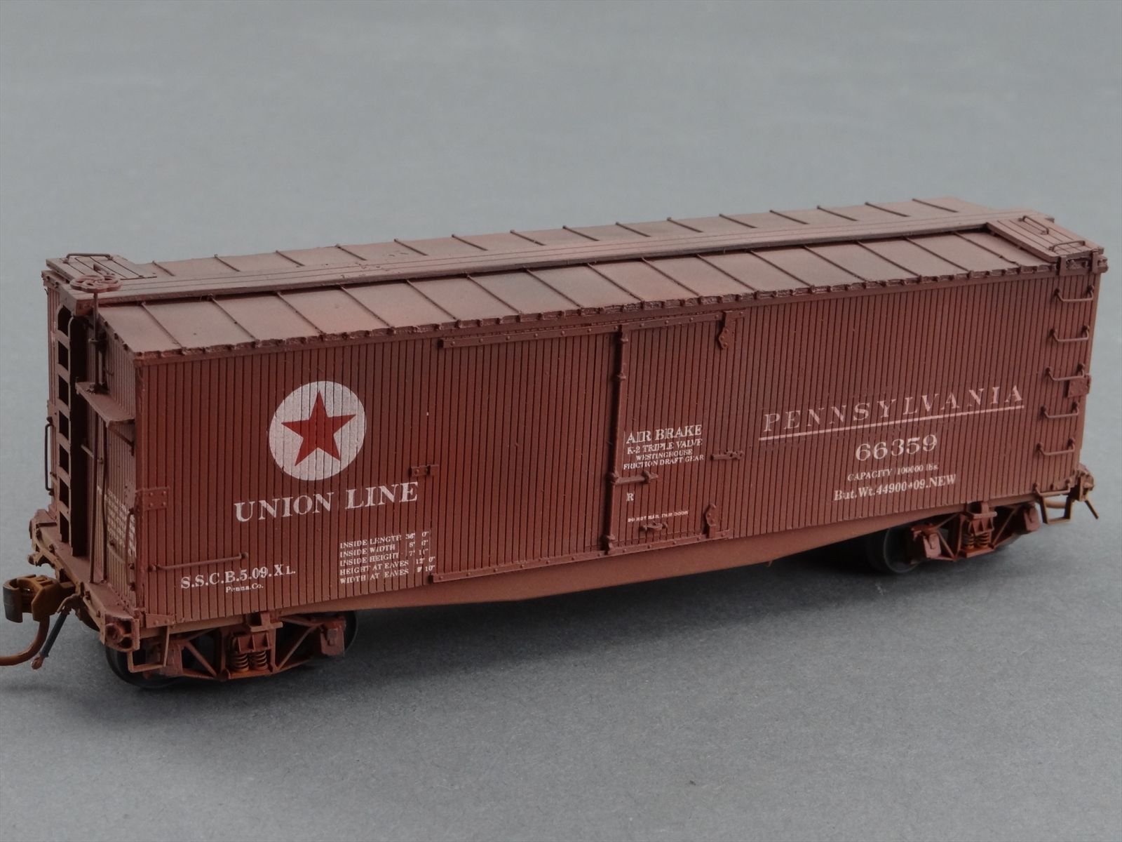 HO Westerfield 1314 Pro Built Kit - PRR Pennsylvania Union Line XL Box ...