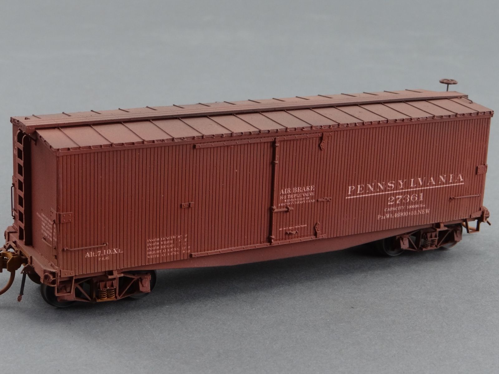 HO Westerfield 1309 Pro Built Kit - PRR Pennsylvania XL Box Car #27361 ...