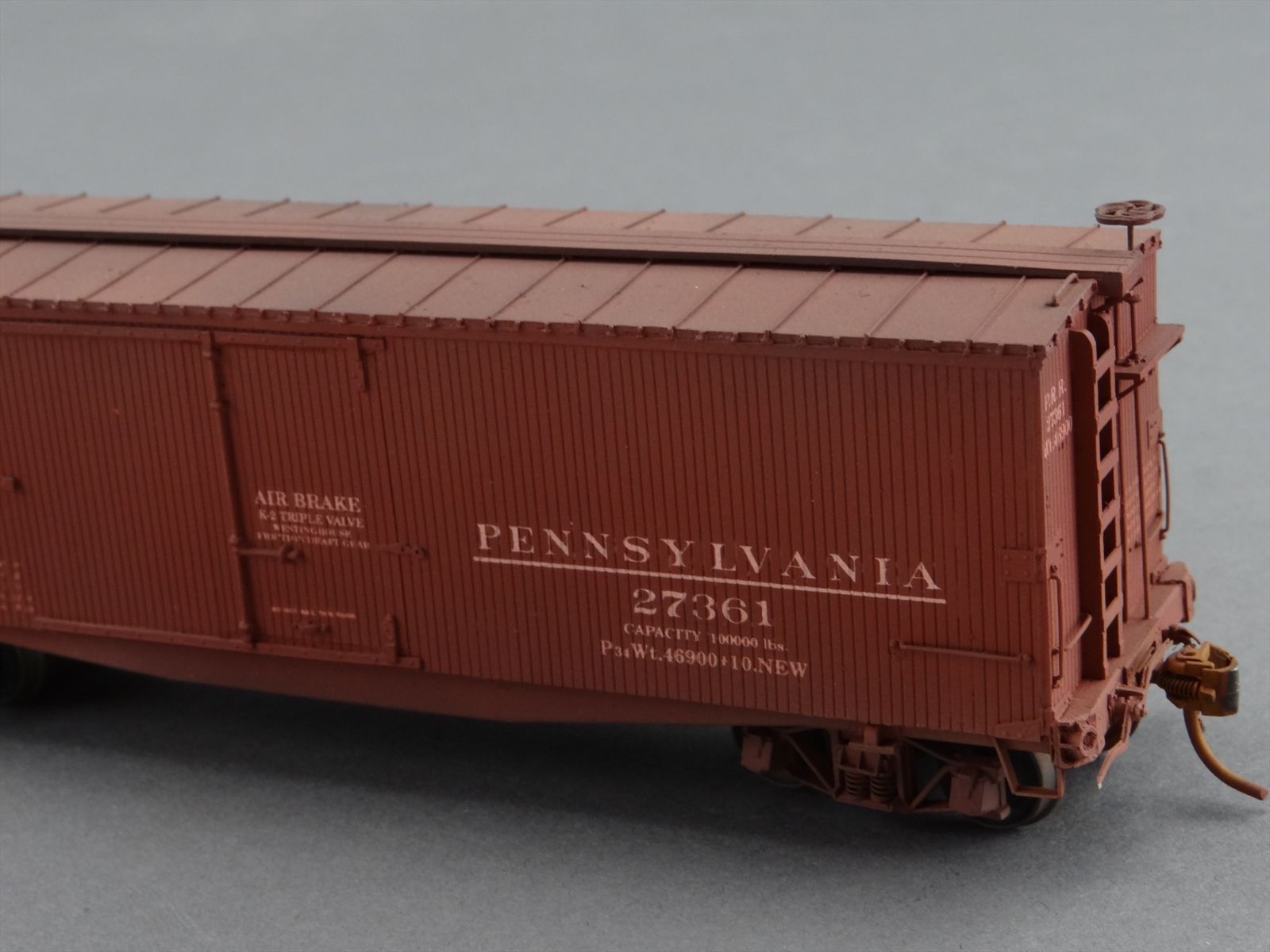 HO Westerfield 1309 Pro Built Kit - PRR Pennsylvania XL Box Car #27361 ...
