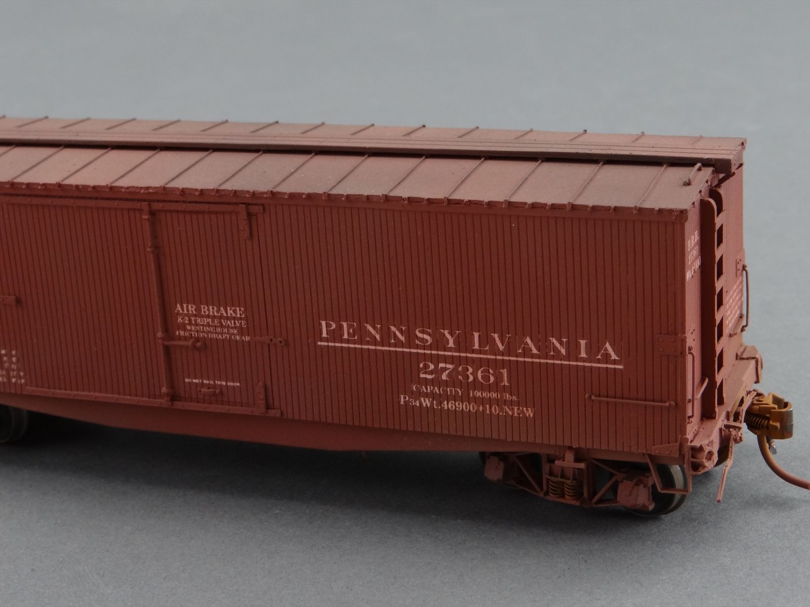 HO Westerfield 1309 Pro Built Kit - PRR Pennsylvania XL Box Car #27361 ...