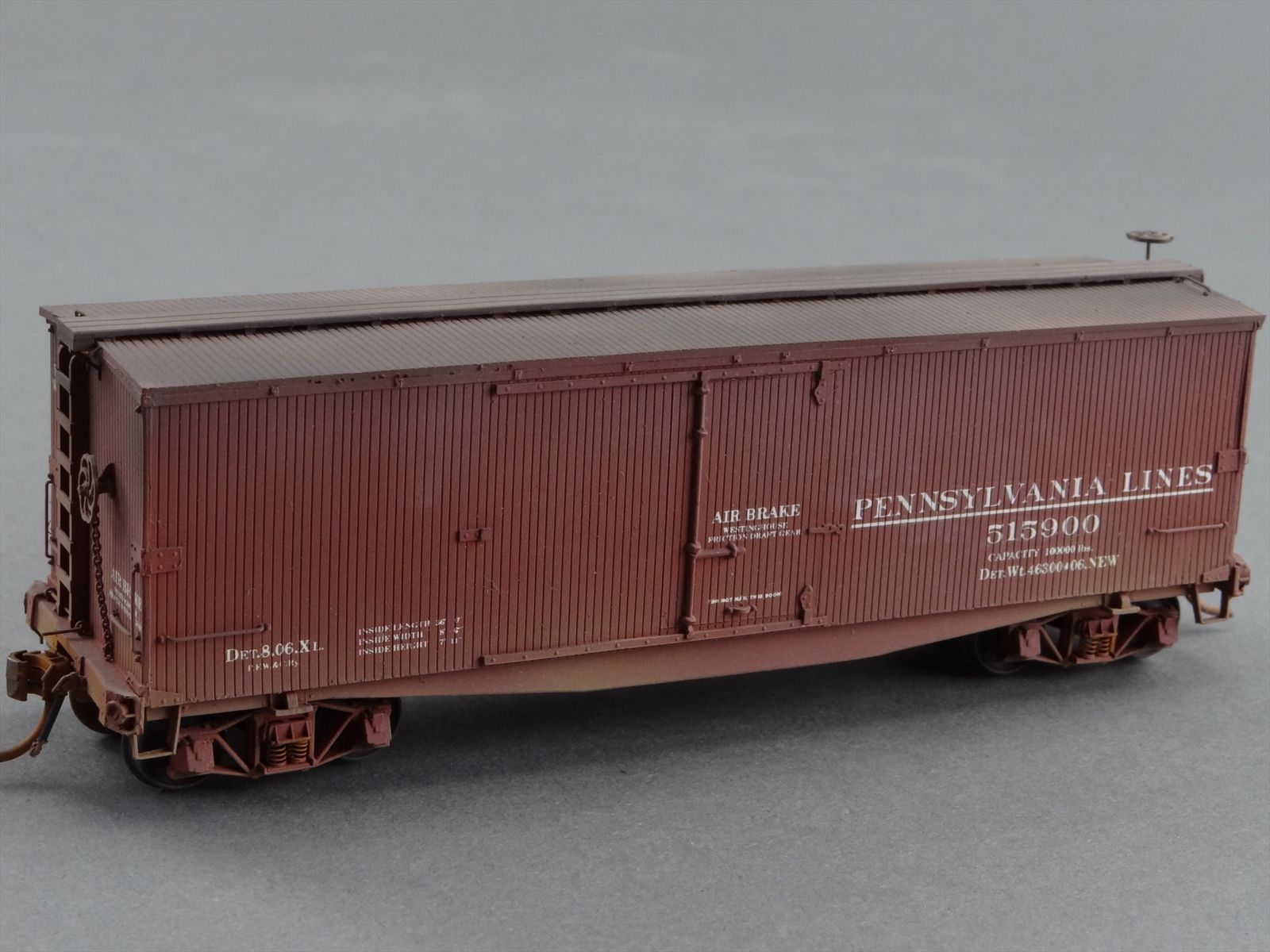 HO Westerfield 1308 Pro Built Kit - PRR Pennsylvania Lines XL Box Car ...