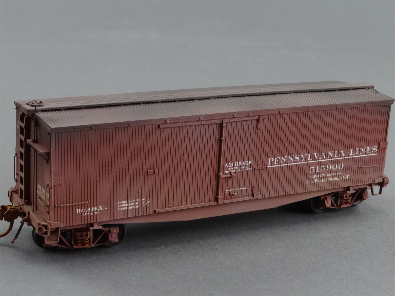 HO Westerfield 1308 Pro Built Kit - PRR Pennsylvania Lines XL Box Car ...