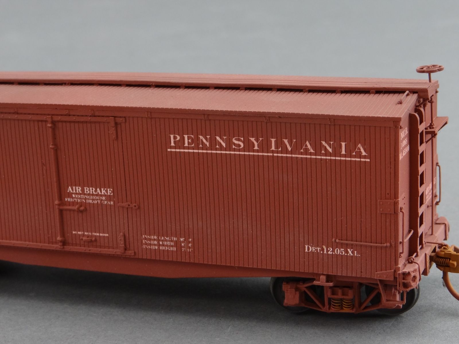 HO Westerfield 1303 Pro Built Kit - PRR / NCR Pennsylvania XL Box Car ...