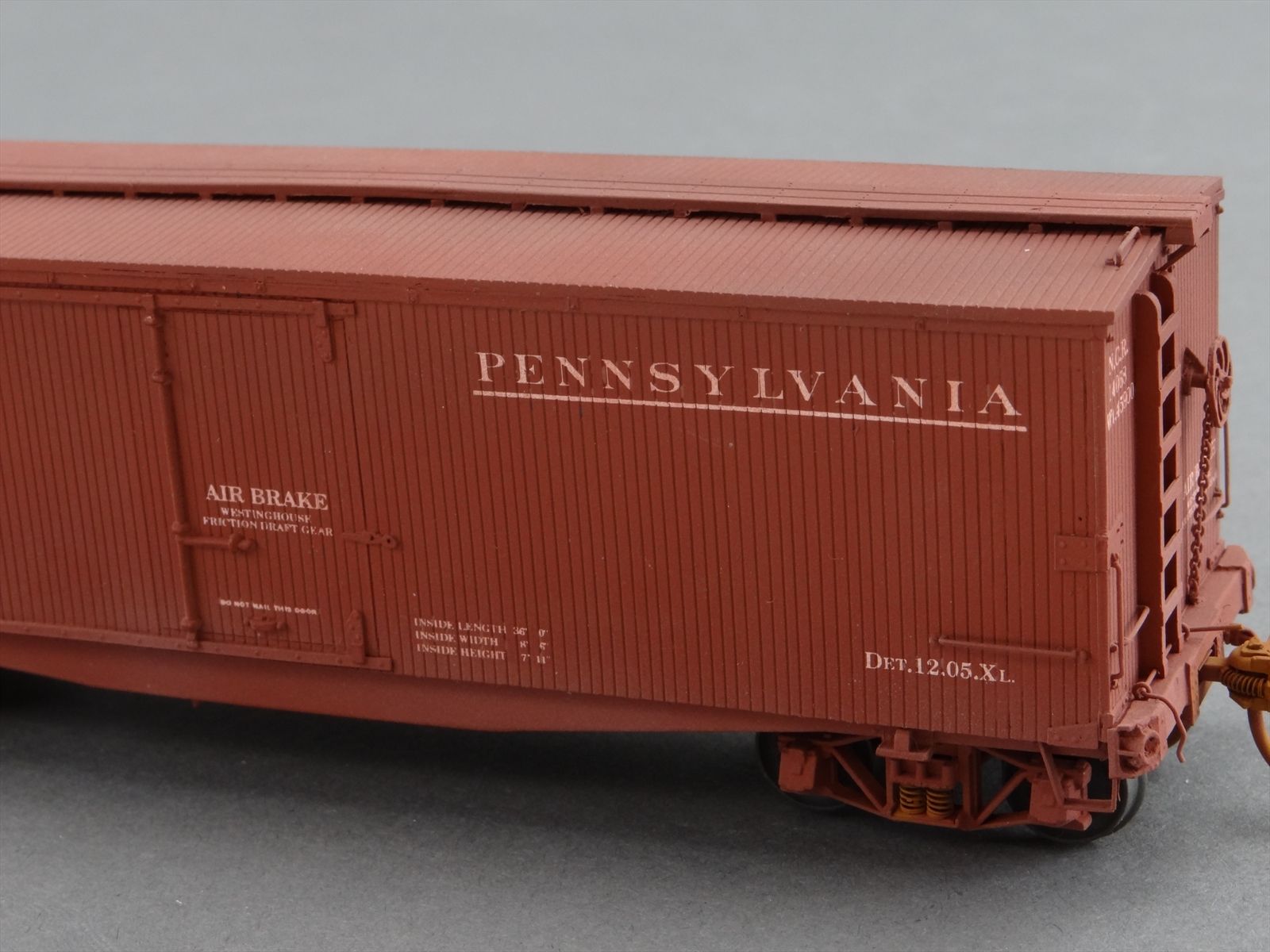 HO Westerfield 1303 Pro Built Kit - PRR / NCR Pennsylvania XL Box Car ...