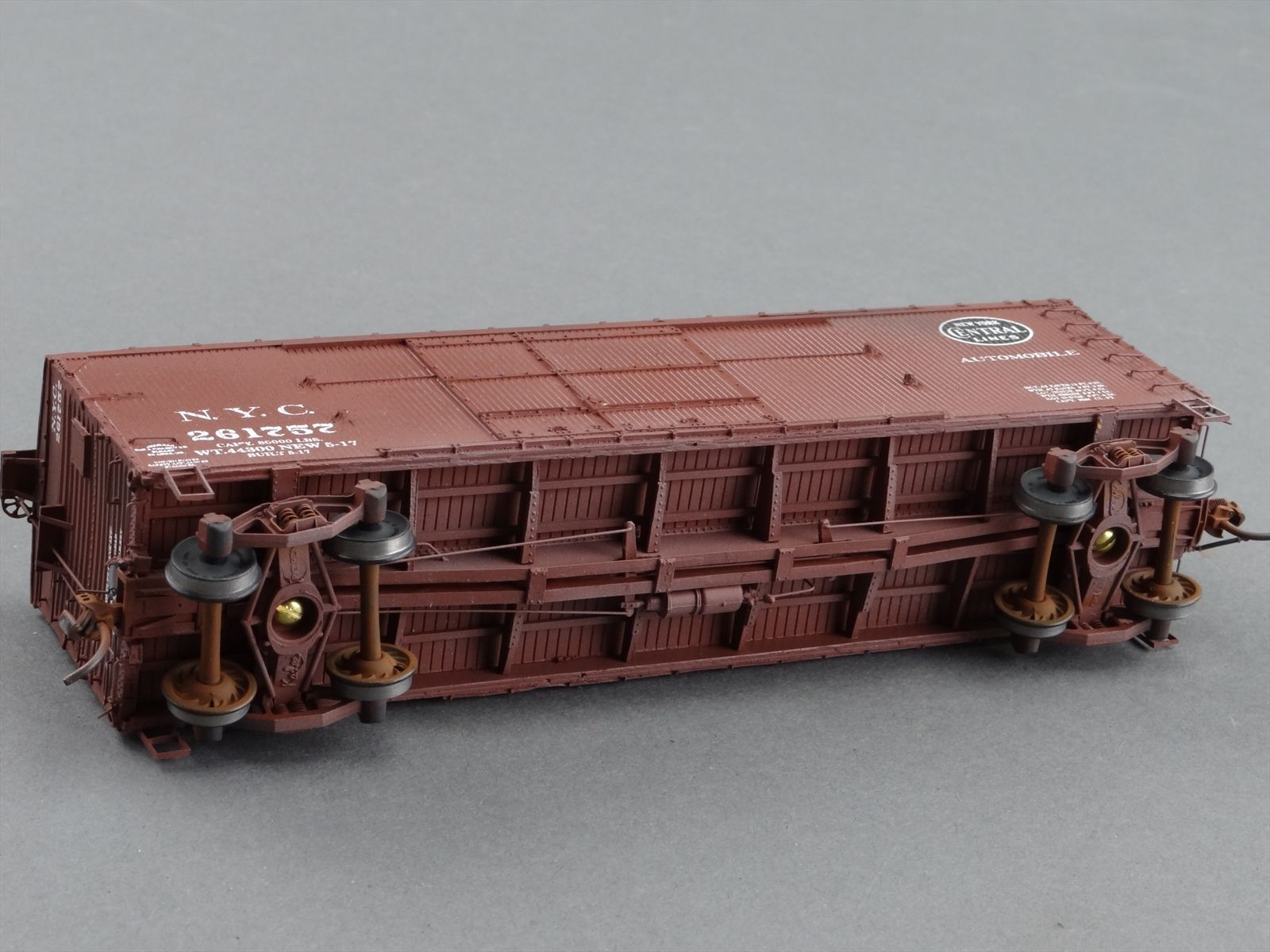 HO Westerfield 10101 Pro Built Kit - NYC New York Central Auto Box Car ...