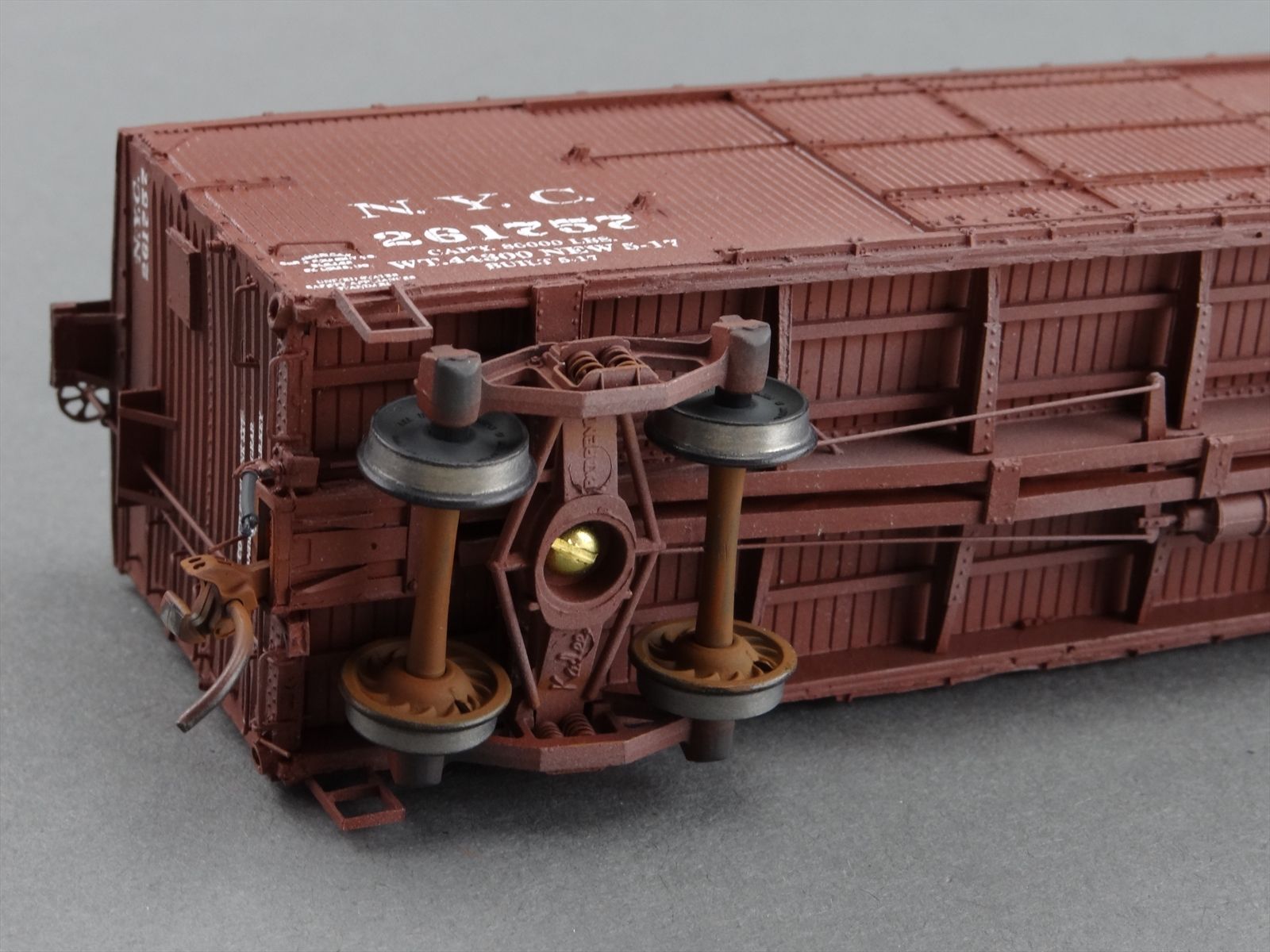 HO Westerfield 10101 Pro Built Kit - NYC New York Central Auto Box Car ...