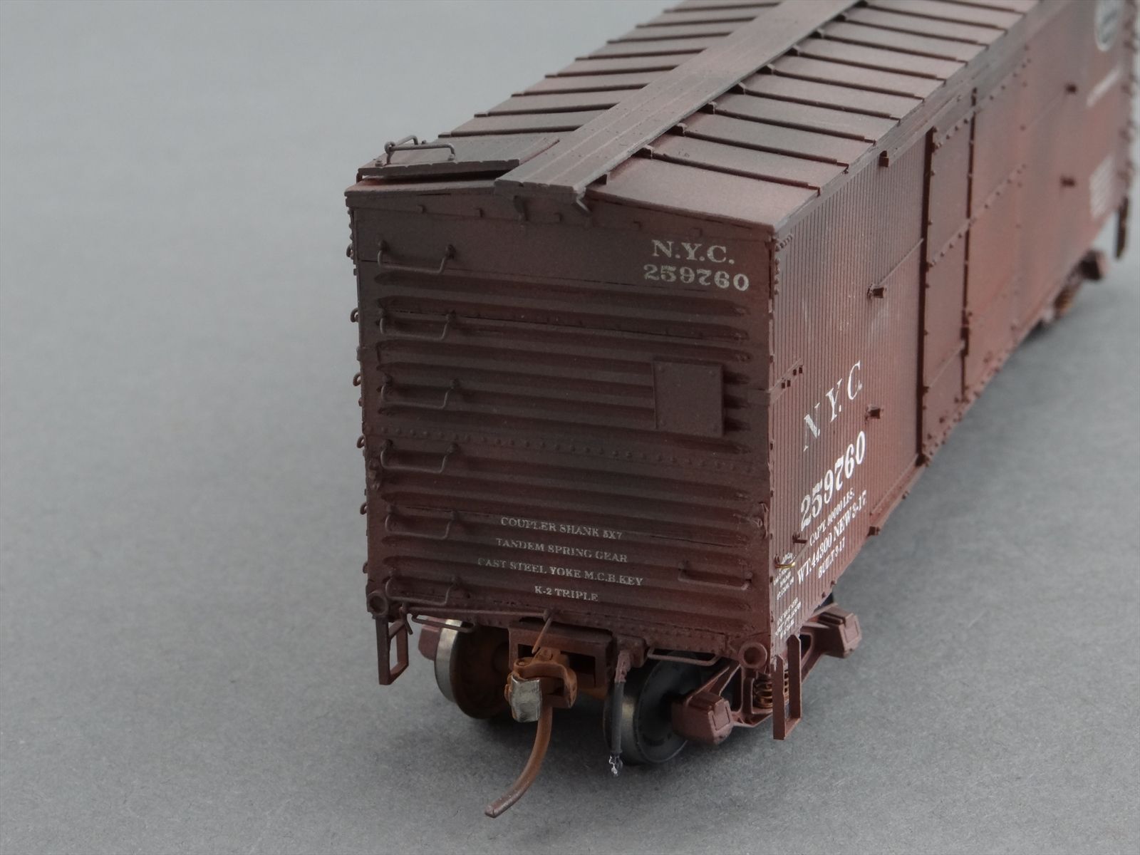 HO Westerfield 10101 Pro Built Kit - NYC New York Central Auto Box Car ...