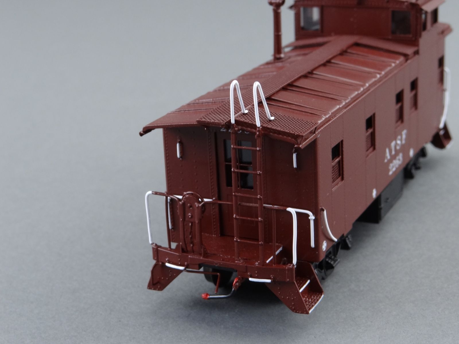 HO Brass Model Train - Pecos River 2706P ATSF Santa Fe - Caboose #2263