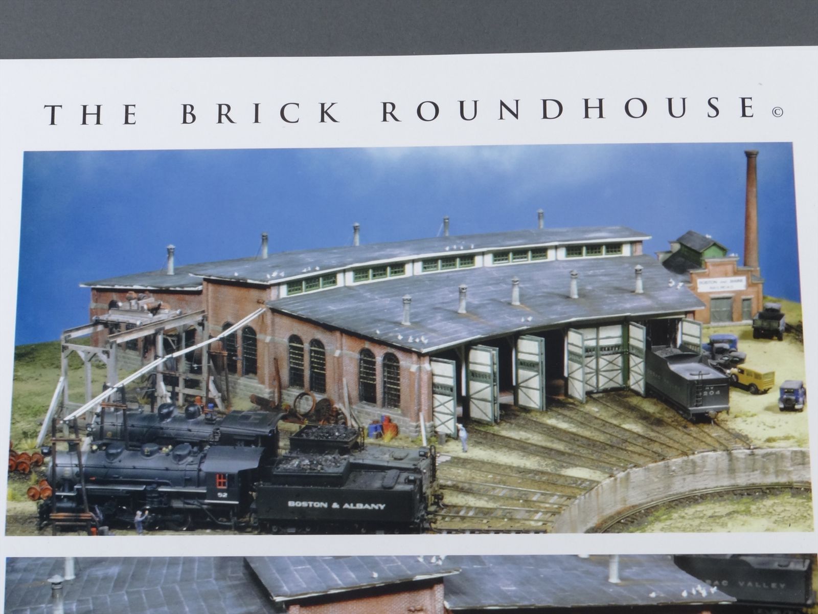 HO Scale SRMW South River Model Works Kit #220 The Brick Roundhouse - 5 ...
