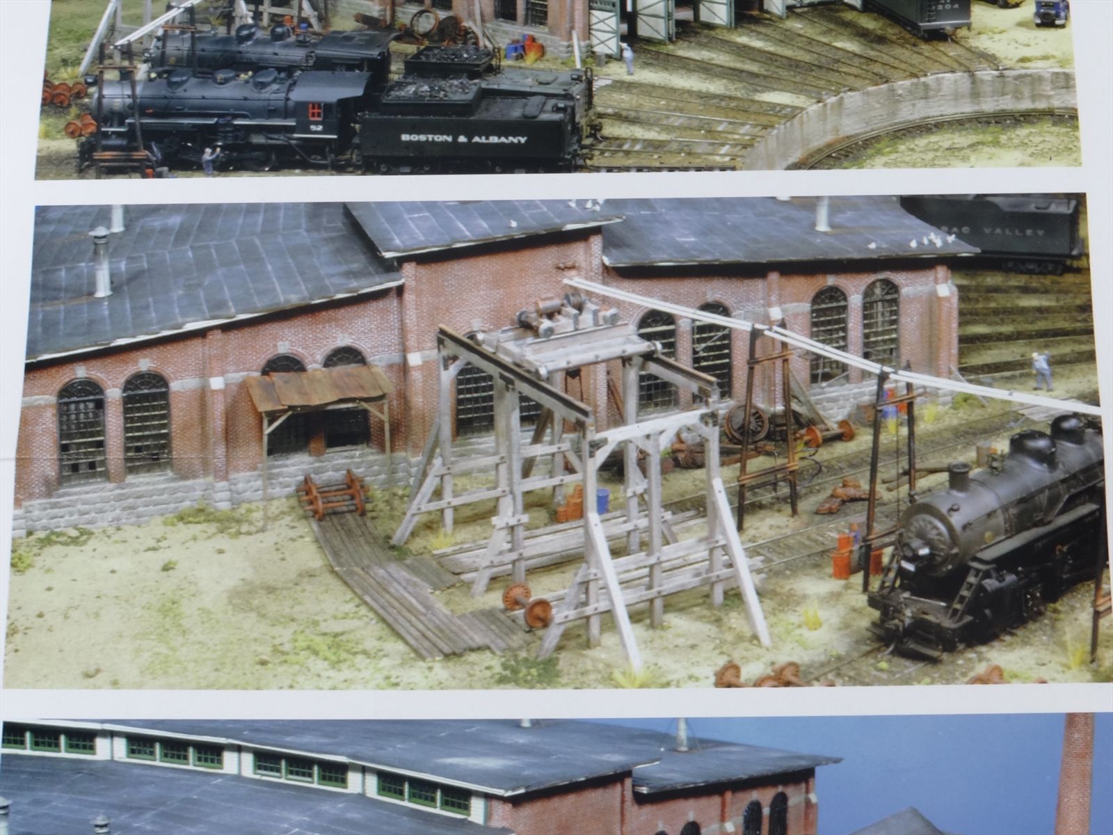 HO Scale SRMW South River Model Works Kit #220 The Brick Roundhouse - 5 ...