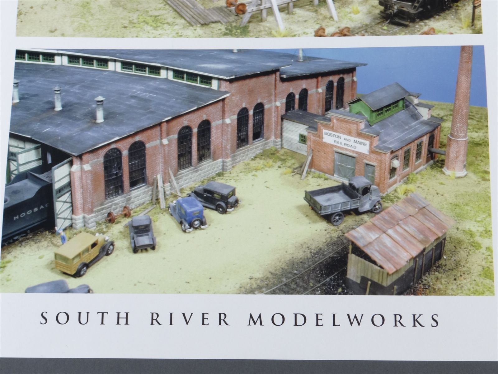 HO Scale SRMW South River Model Works Kit #220 The Brick Roundhouse - 5 ...